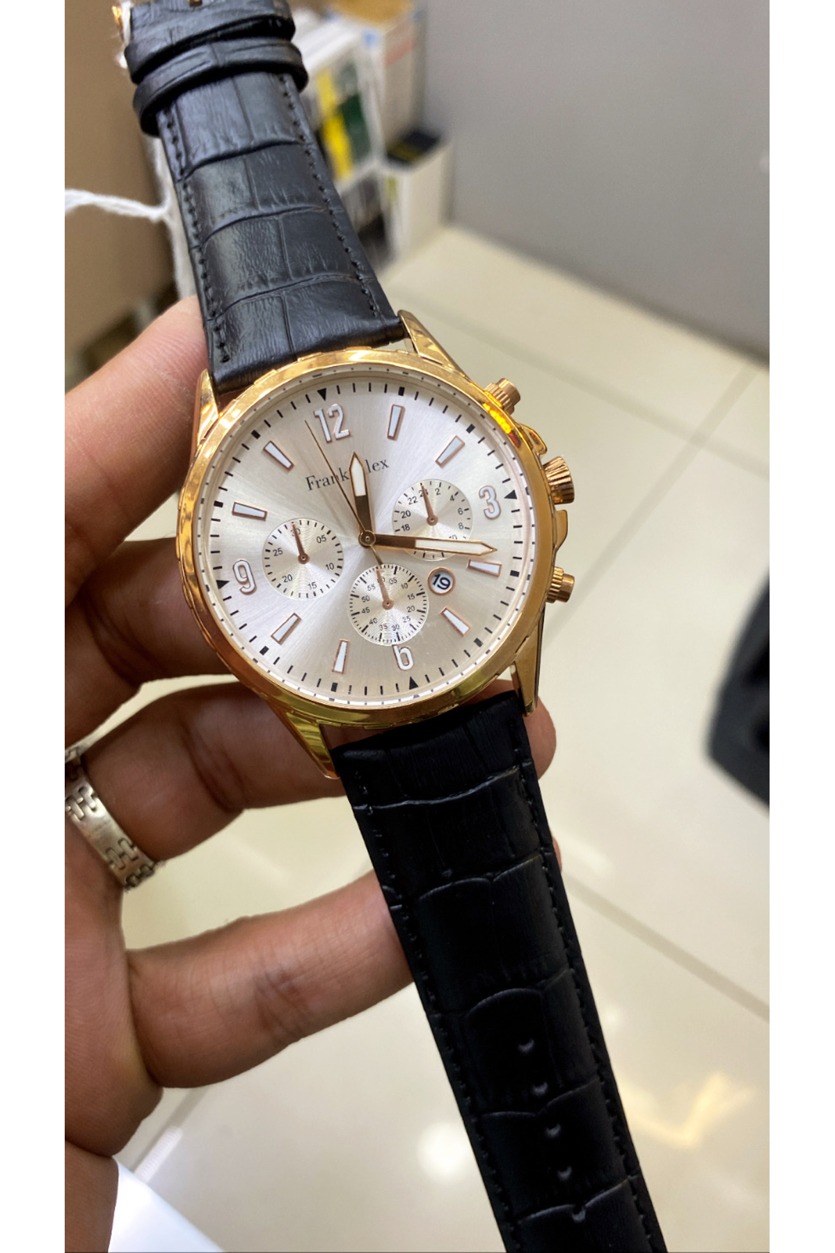 Frank Alex Deri Takvimli Erkek Kol Saati Fiyatı, Yorumları - Trendyol