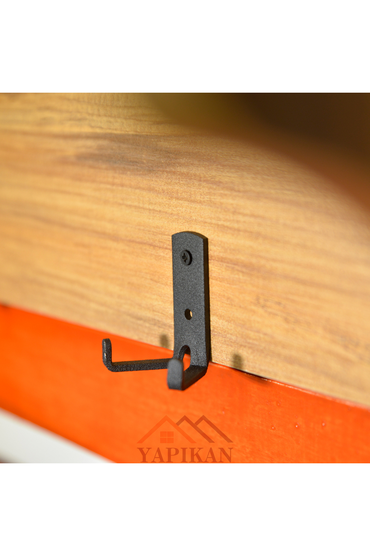 Yapıkan 4 ad. Modern Çelik Koç Askı Texture Mat Siyah - Vestiyer Dolap ...