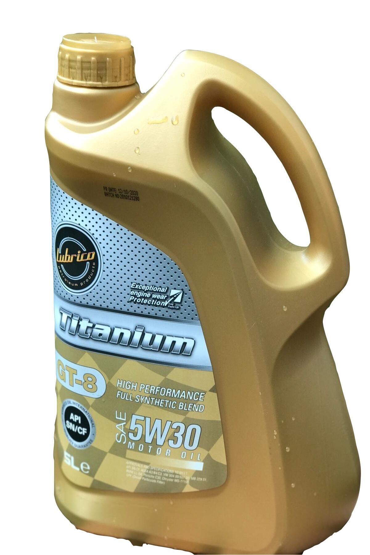 LUBRİCO Lubrıco Tıtanıum Gt-8 5w-30 Dpf 5 lt Fiyatı, Yorumları - Trendyol