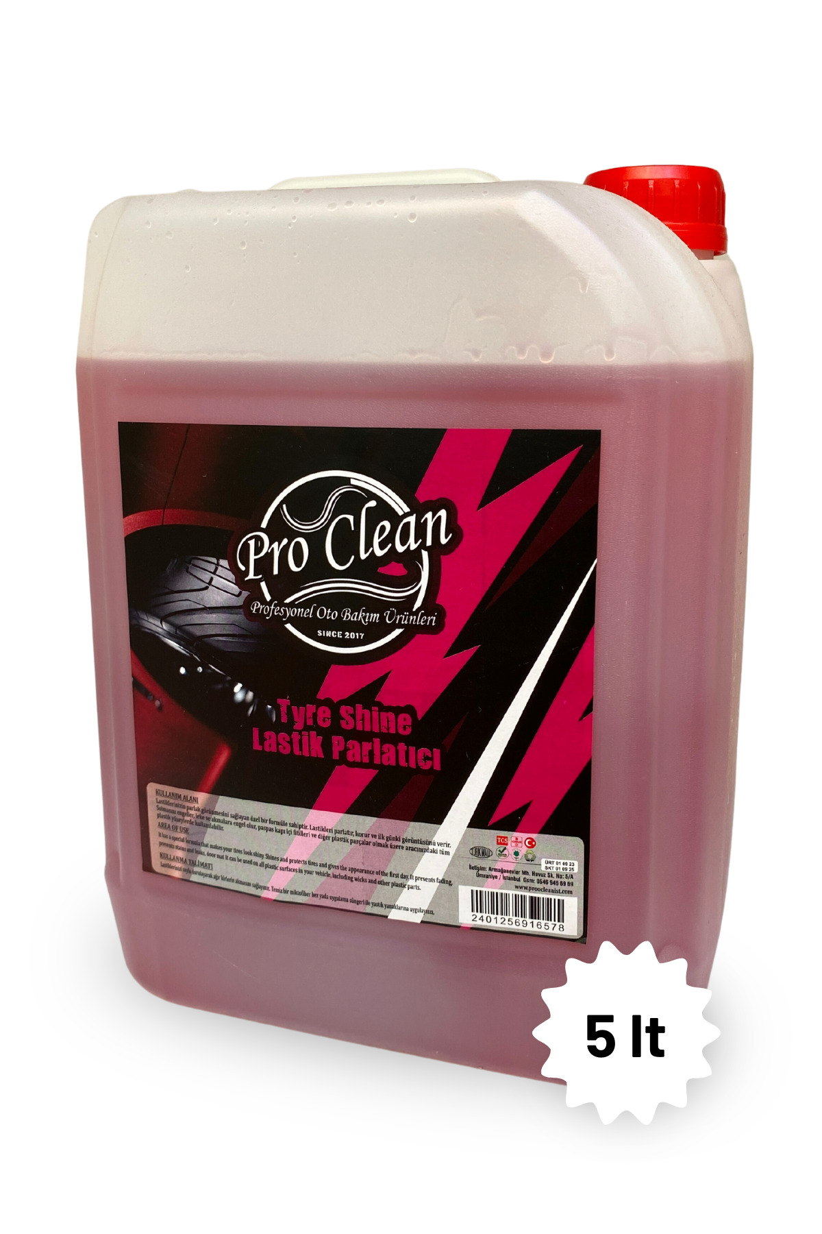 ProClean Lastik Parlatıcı Sıvı 5lt - Fiyatı, Yorumları