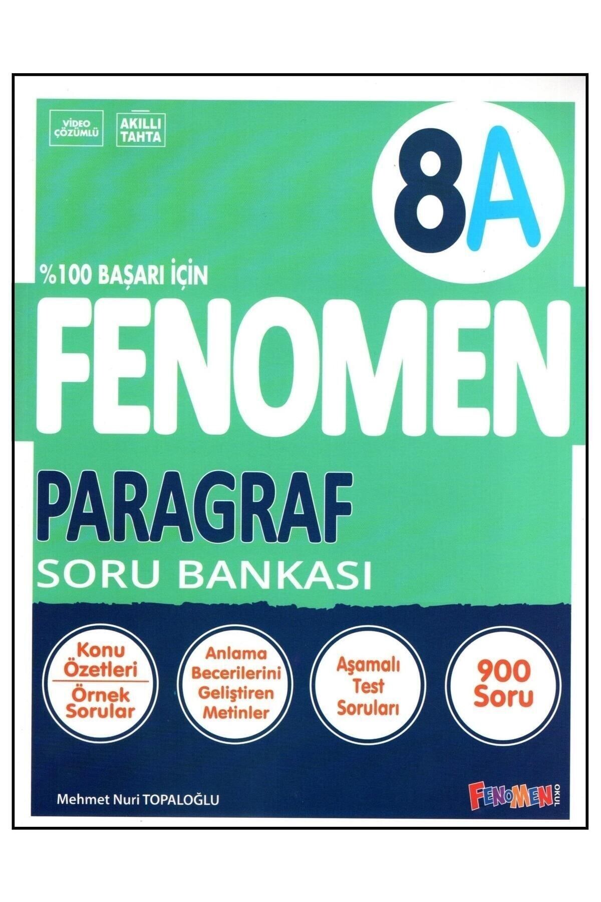 Fenomen Yayıncılık Fenomen Okul Yayınları Lgs 8. Sınıf Paragraf A Soru ...