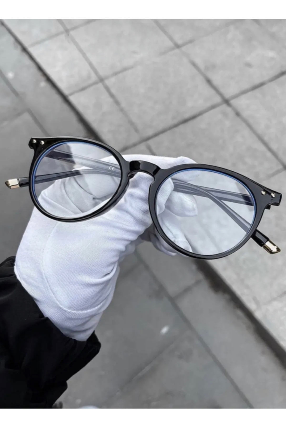 Zzla Unisex Siyah Yuvarlak Çerçeveli Mavi Işık Filtreli Fiyatı ...