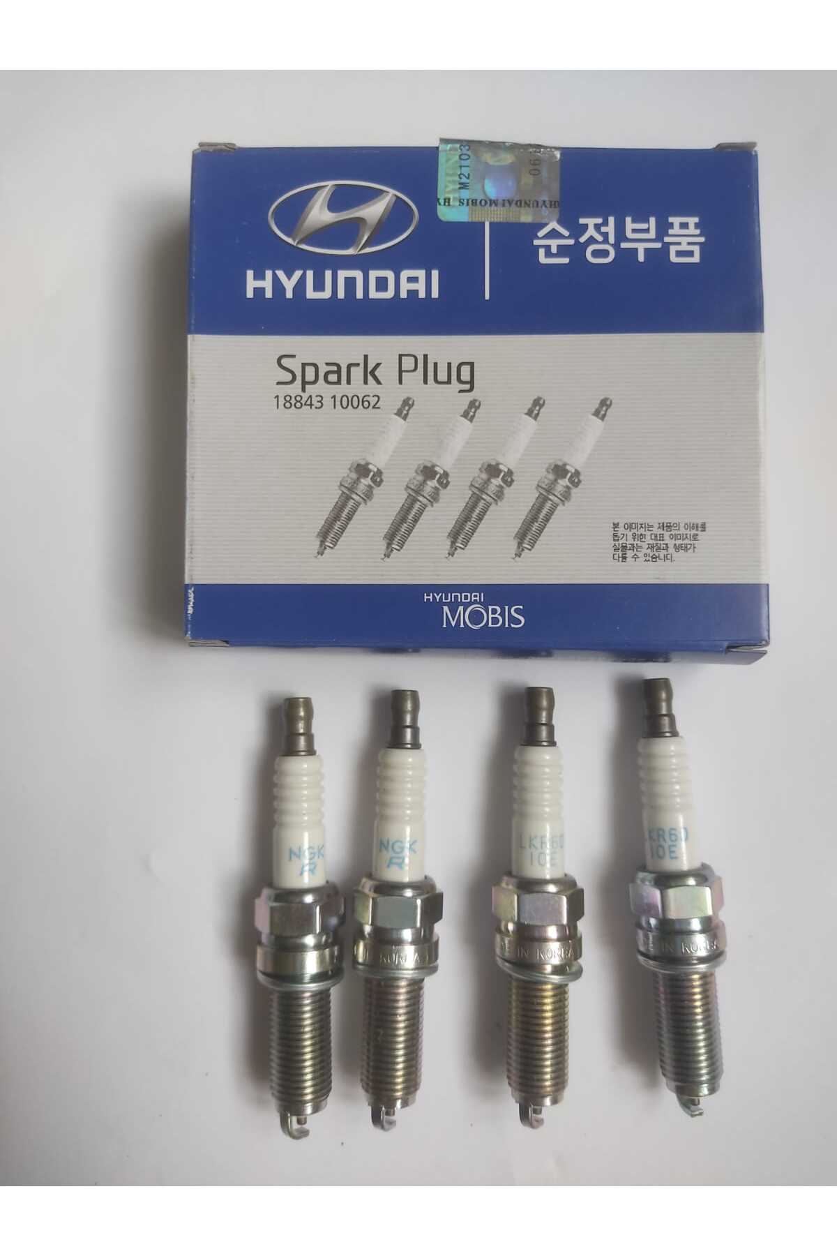 Hyundai 4 Lü Takım 1884310062 I10 I20 Buji Kızdırma 1882709080 24105241 ...