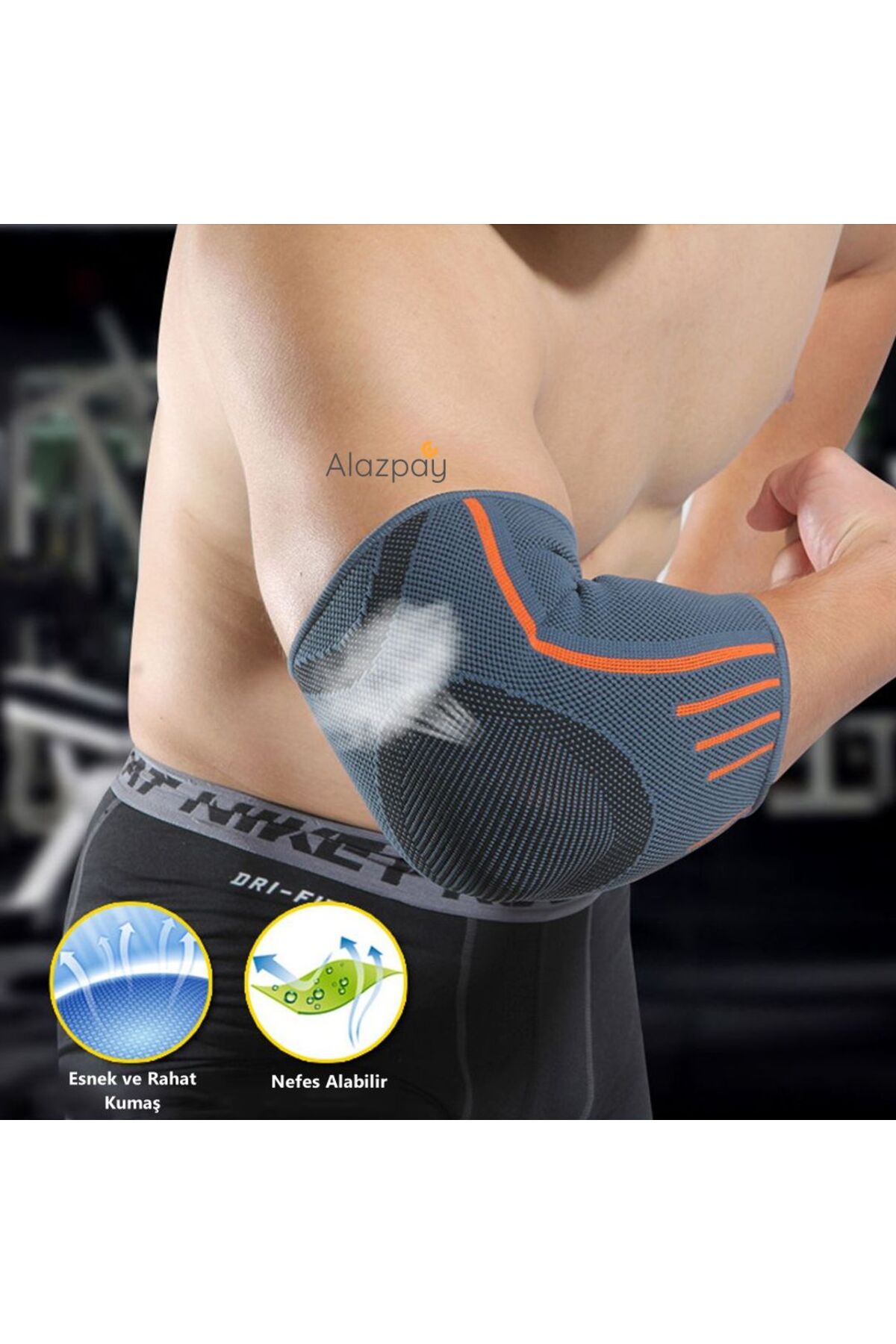 Alazpay Elastik Basketbol Fitness Voleybol Tenis Ortopedik Spor ...