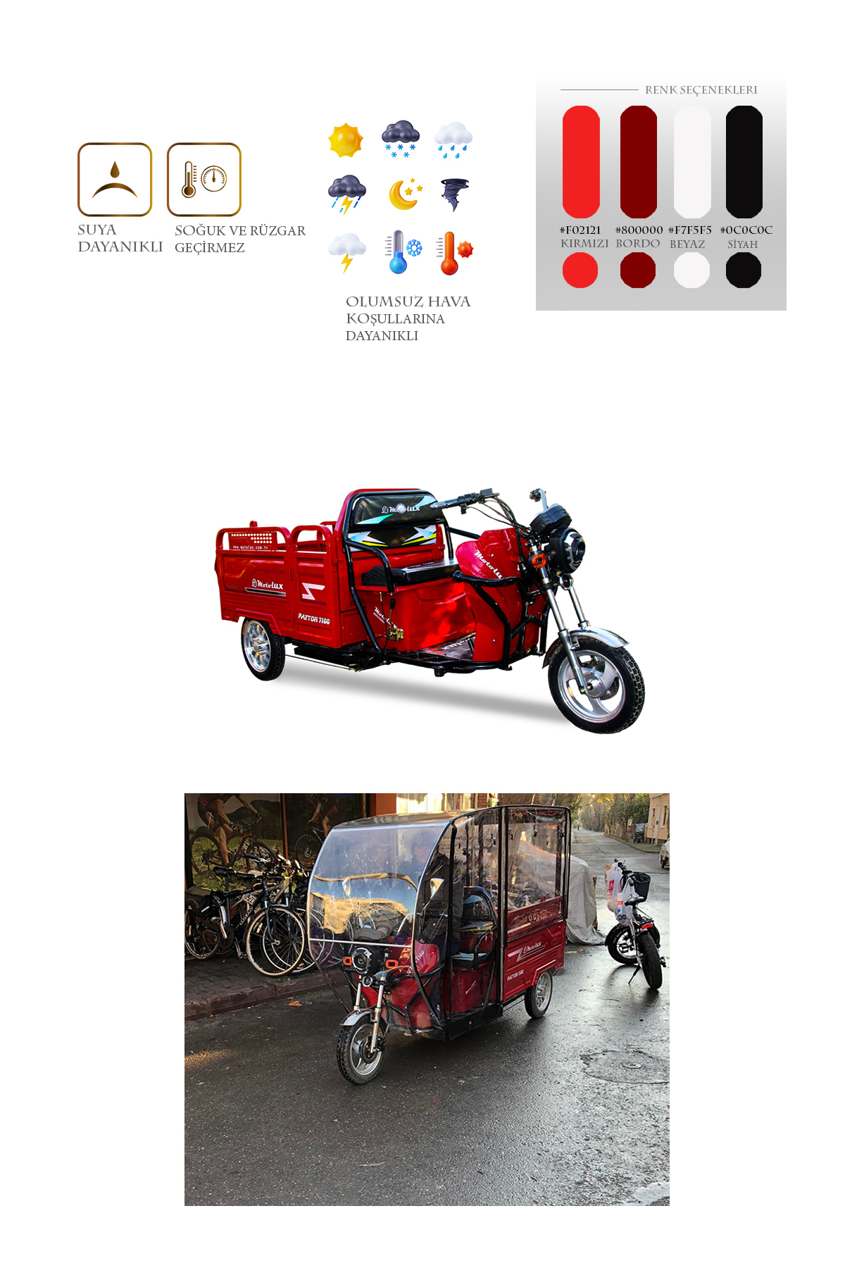 Motor Marketim Motolüx 7100 Üç Tekerli Motor BrandasıFiyatı, Yorumları ...