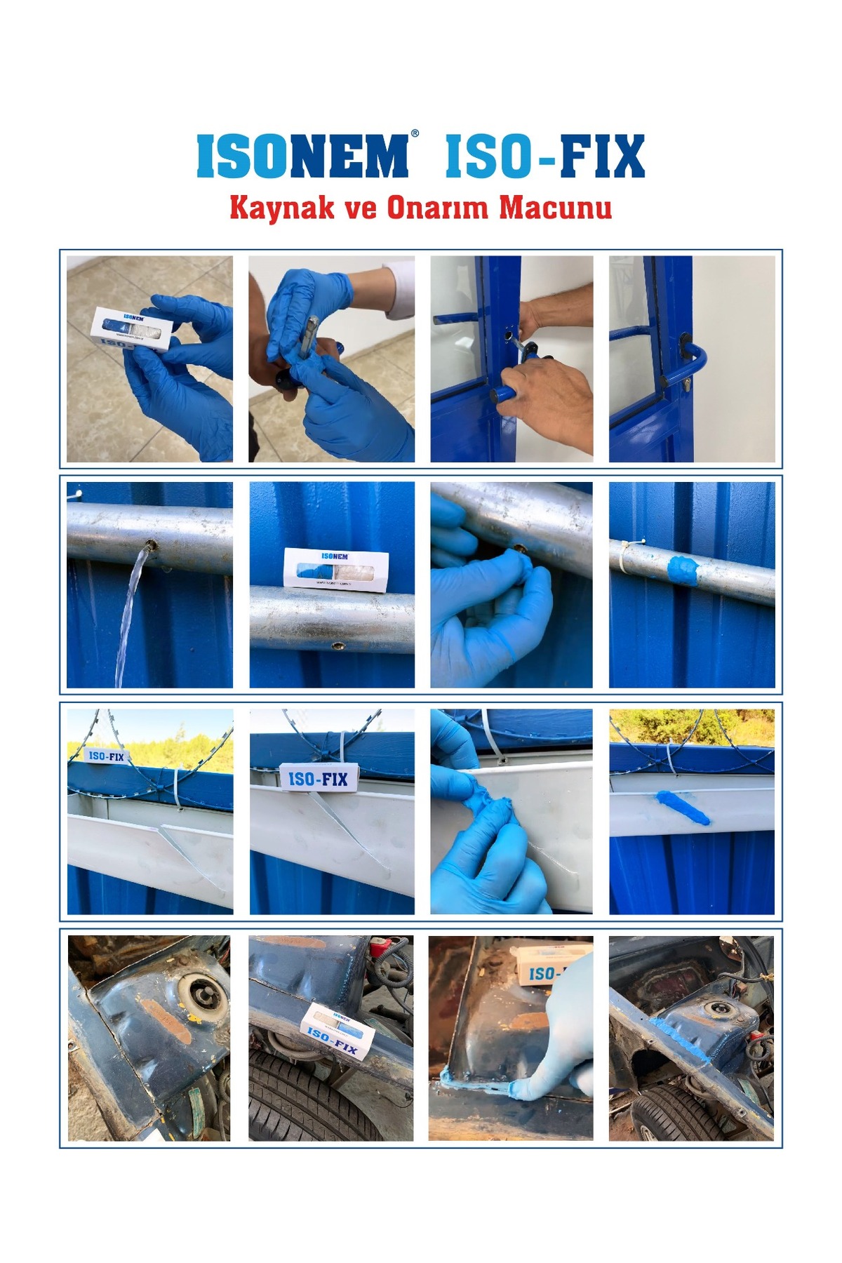 Isonem ISO-FIX KAYNAK MACUNU 40 gr sunfix. Universal tamir macunu - Fiyatı, Yorumları