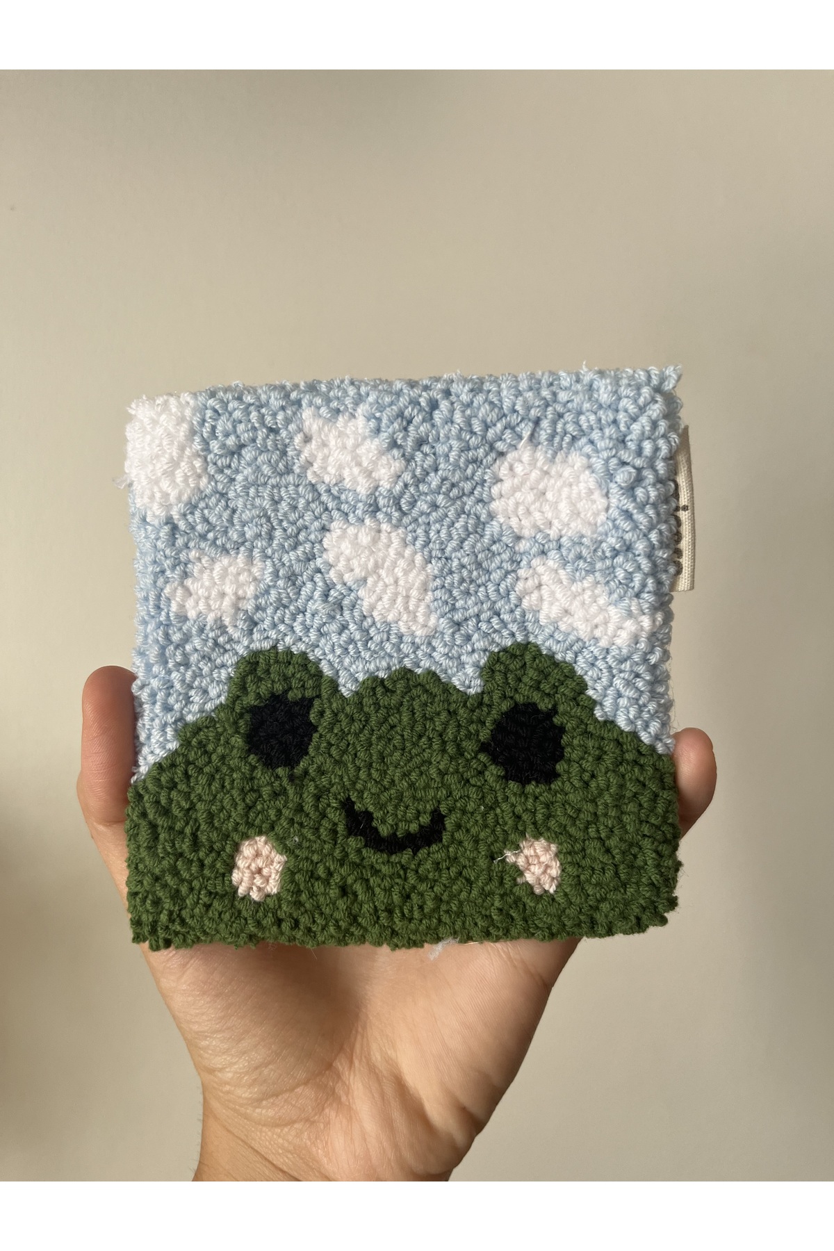 Sumicorn Design Sevimli Kurbağa Bulut Punch İşlemeli Bardak Takı ...