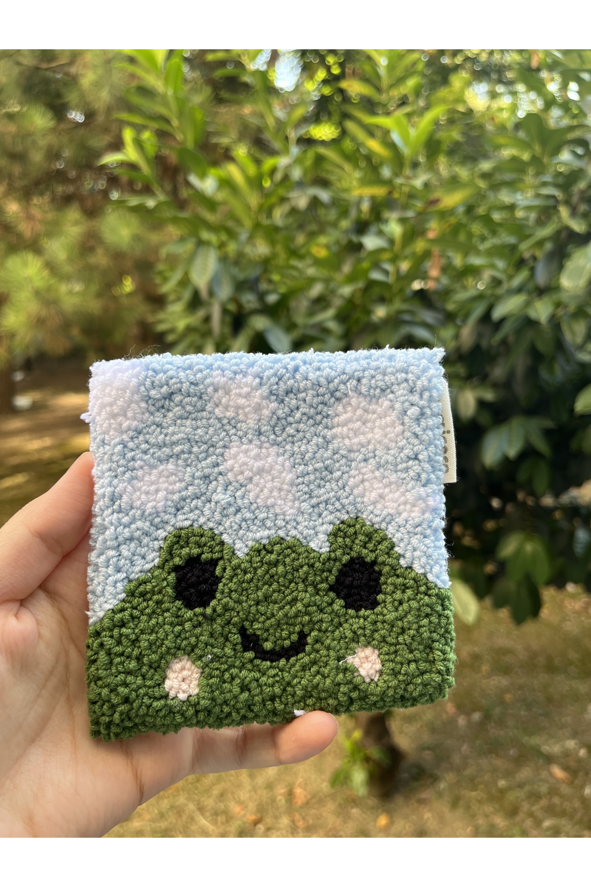 Sumicorn Design Sevimli Kurbağa Bulut Punch İşlemeli Bardak Takı ...