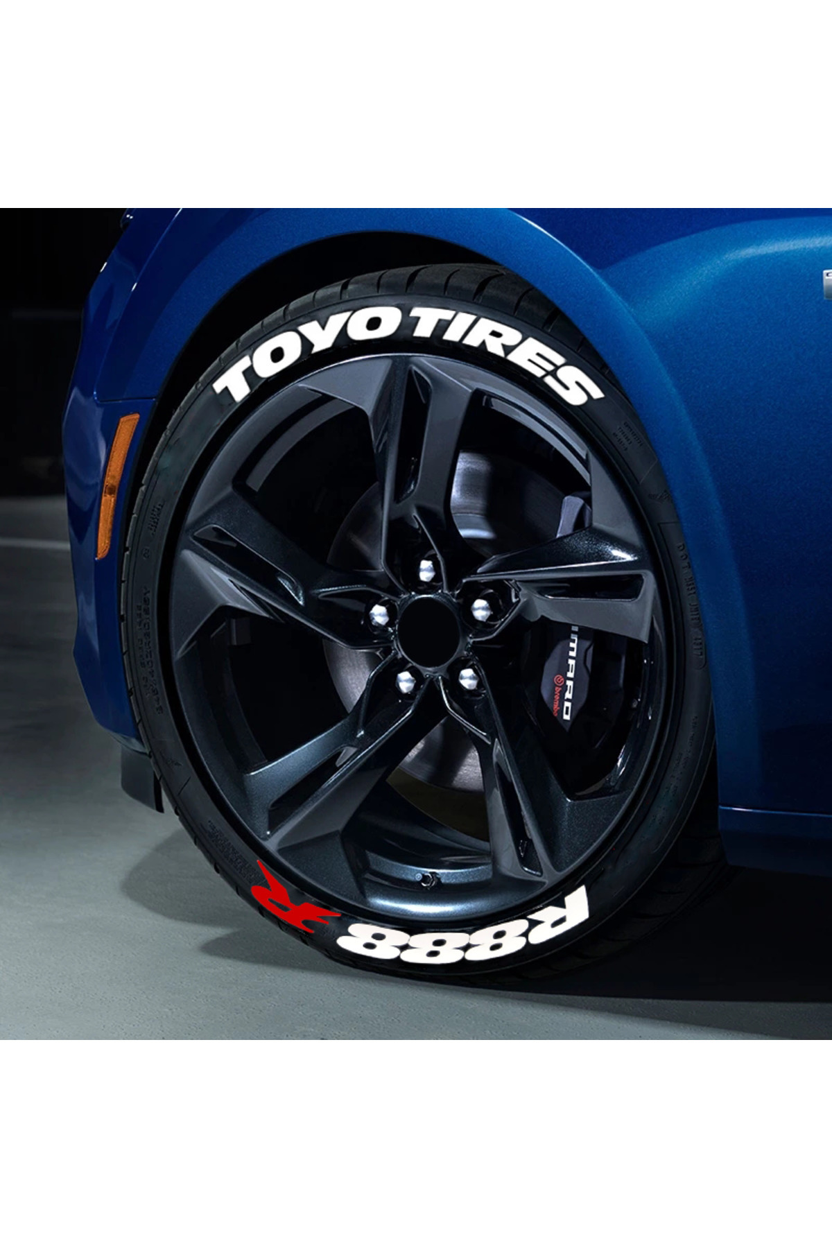 bombtire Toyo Tires R888r Tire Lettering Auto/motor Sticker Rigging ...