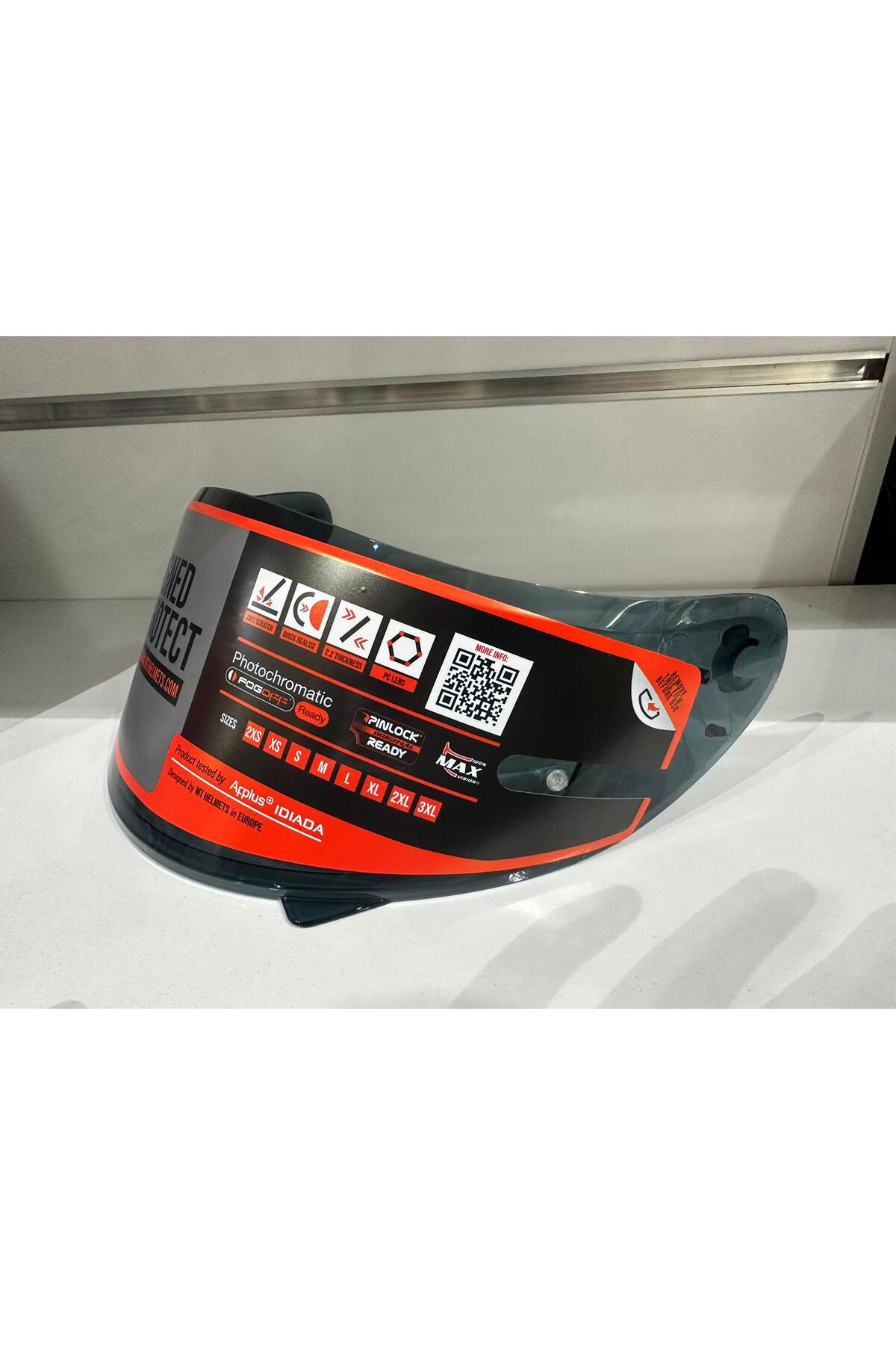 MT Helmets KASK CAMI MT V-12 SİYAH (SMOKED) (THUNDER 3-STINGER-REVENGE ...