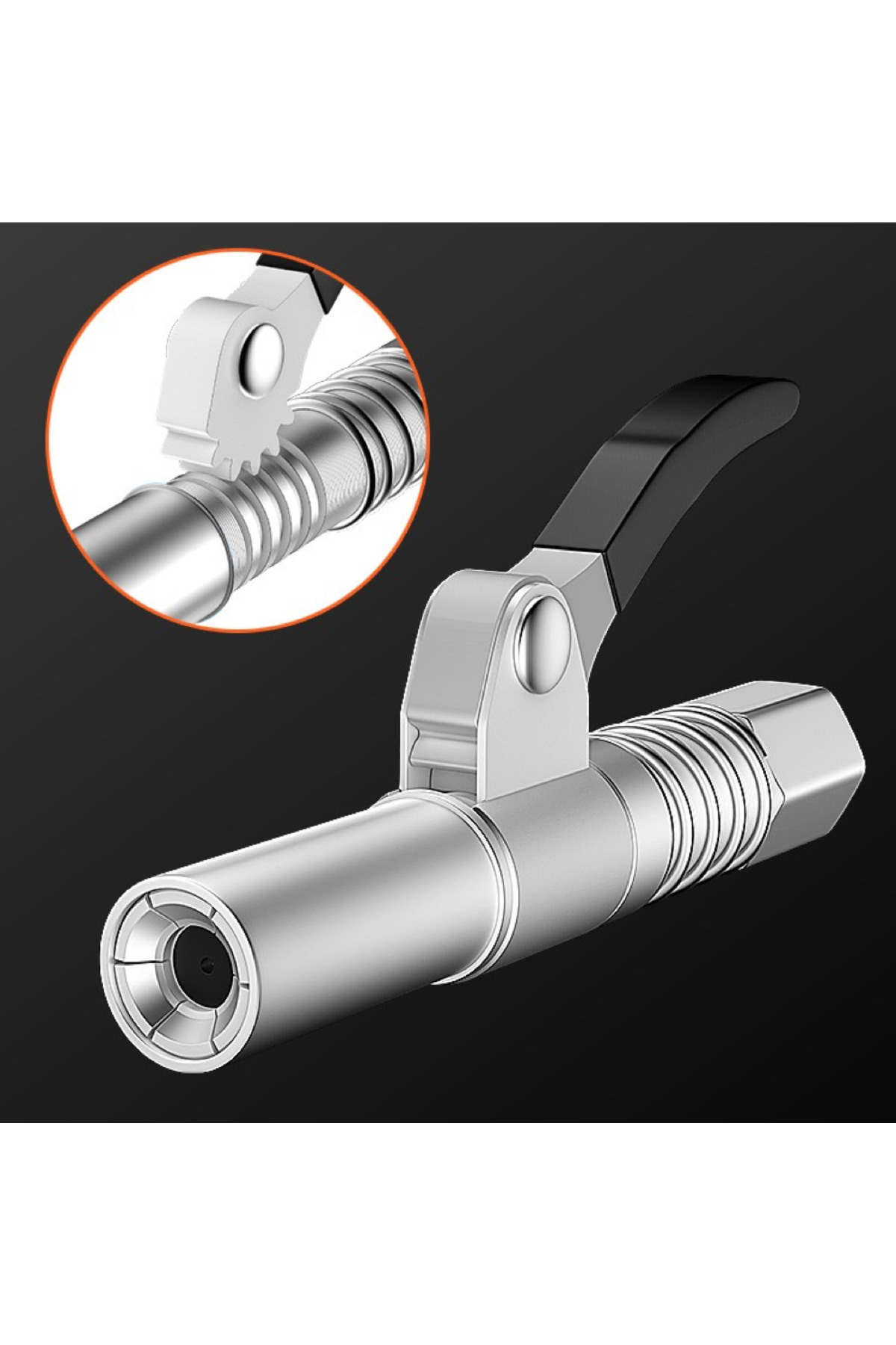 Midapo Yeni Nesil Hortumlu Gres Pompa Ucu Tek Mandallı 10000 Psı ...