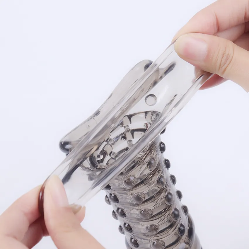 ETSMagaza Penis Extender Penis Prezervatif Dick Silikon Büyütme Oyuncak ...