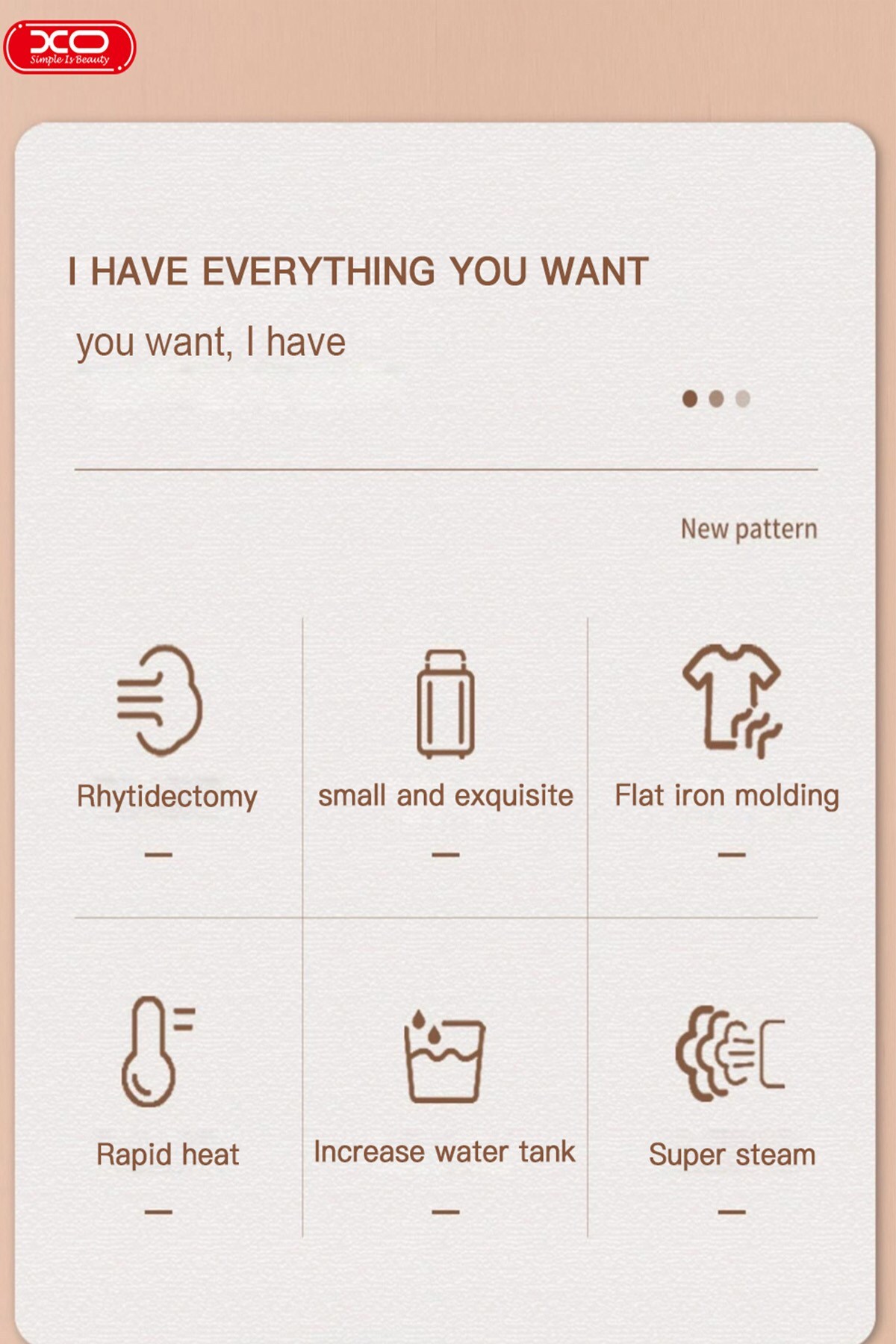 Xo -CF3 Kablolu Portatif Kırışıklık Giderici Dikey Ütü 1500W Fiyatı, Yorumları - Trendyol