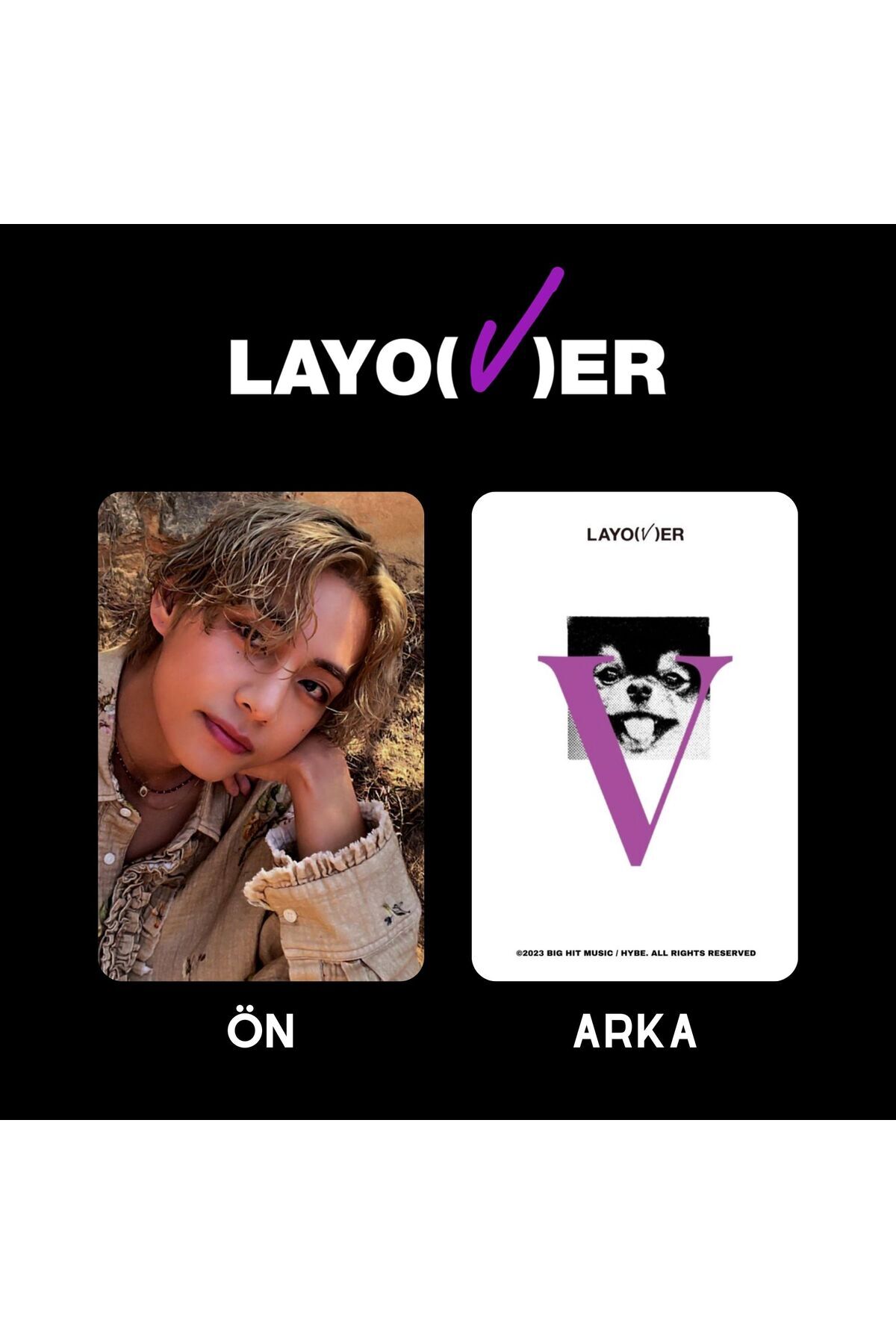 Kpop Dünyasi BTS V '' Layover '' Purple PC Set Fiyatı, Yorumları - Trendyol