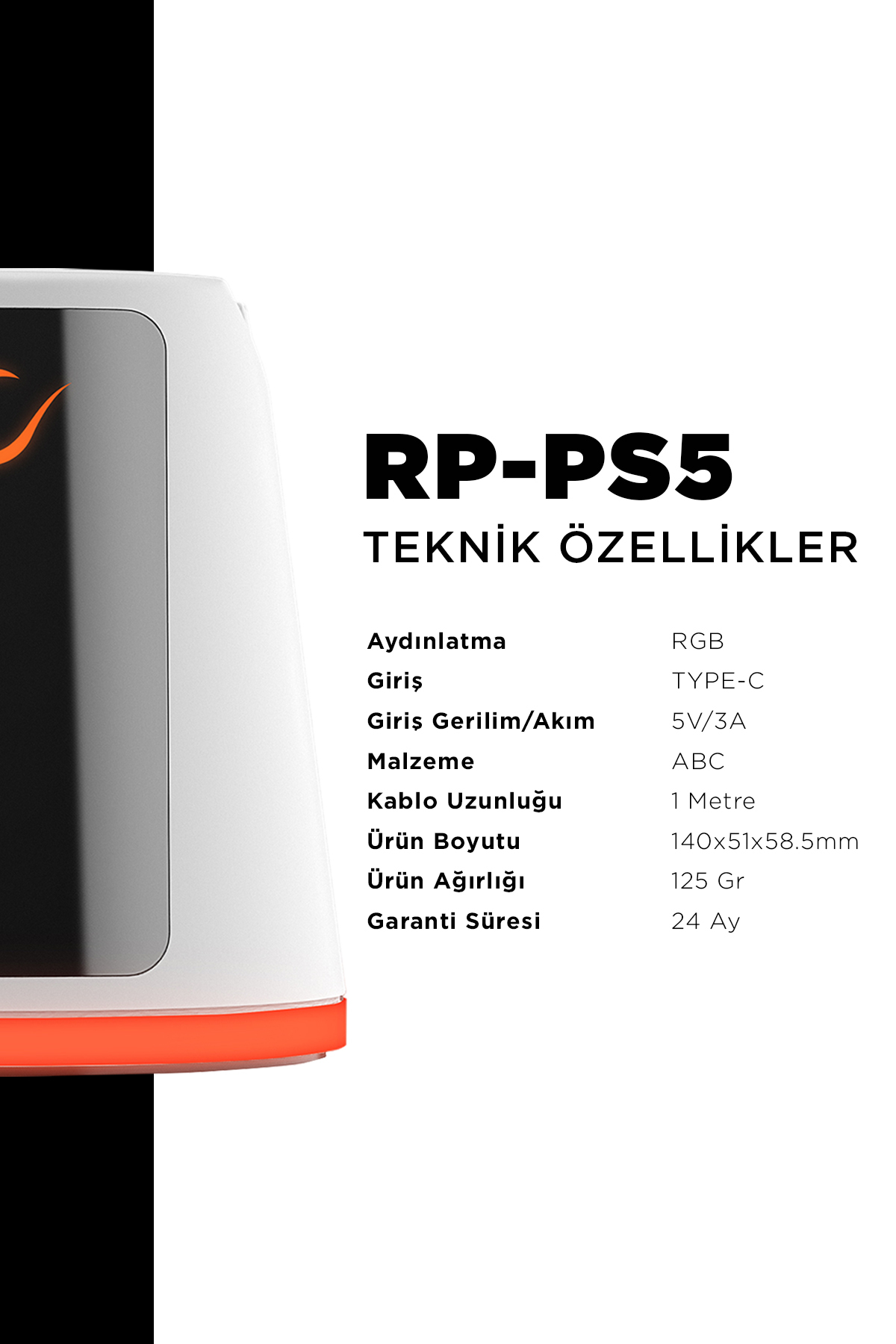 Rampage Rp-ps5 Playstation 5 Rgb Işıklı Hızlı Şarj Istasyonu - Fiyatı ...