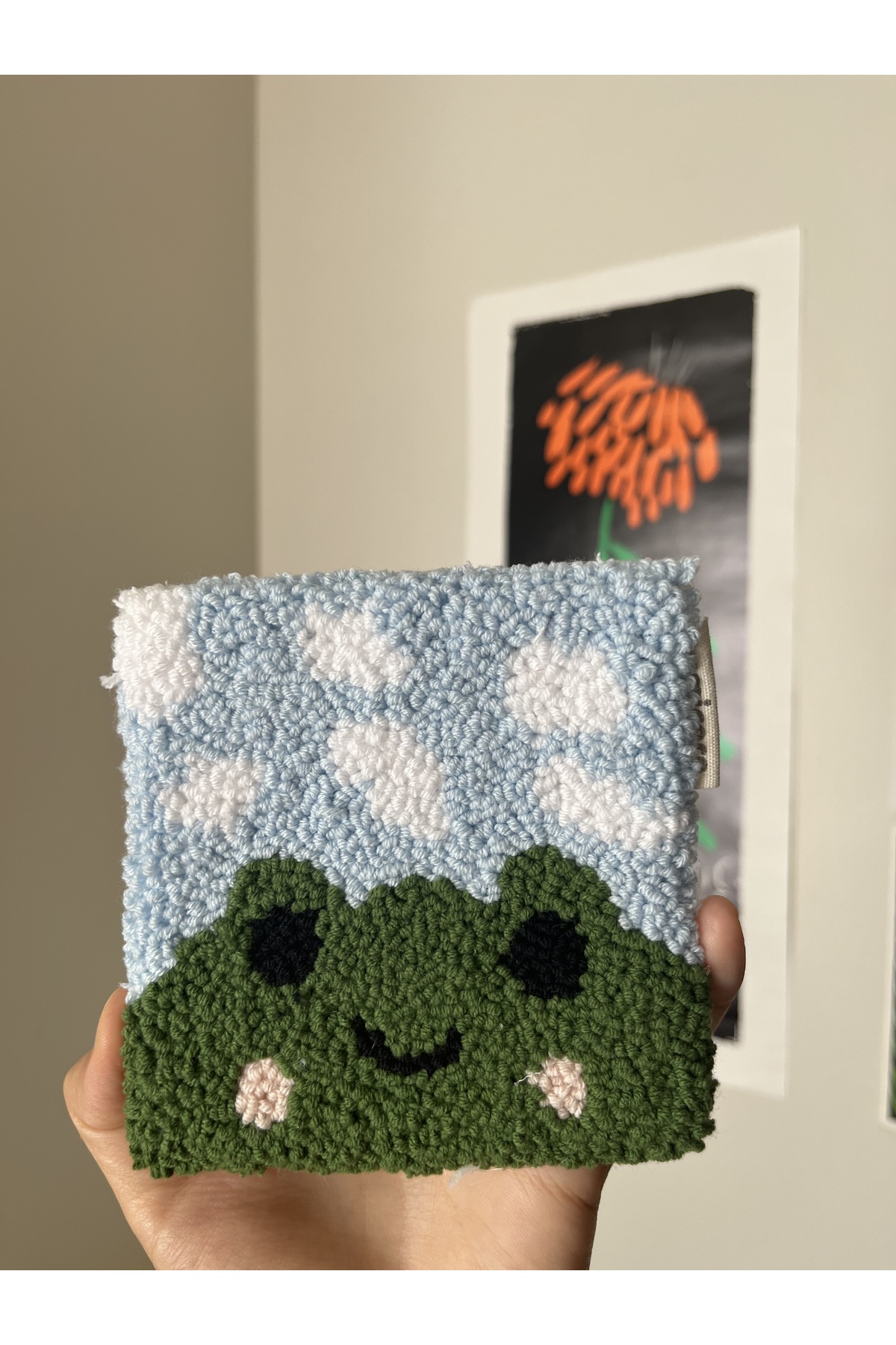 Sumicorn Design Sevimli Kurbağa Bulut Punch İşlemeli Bardak Takı ...