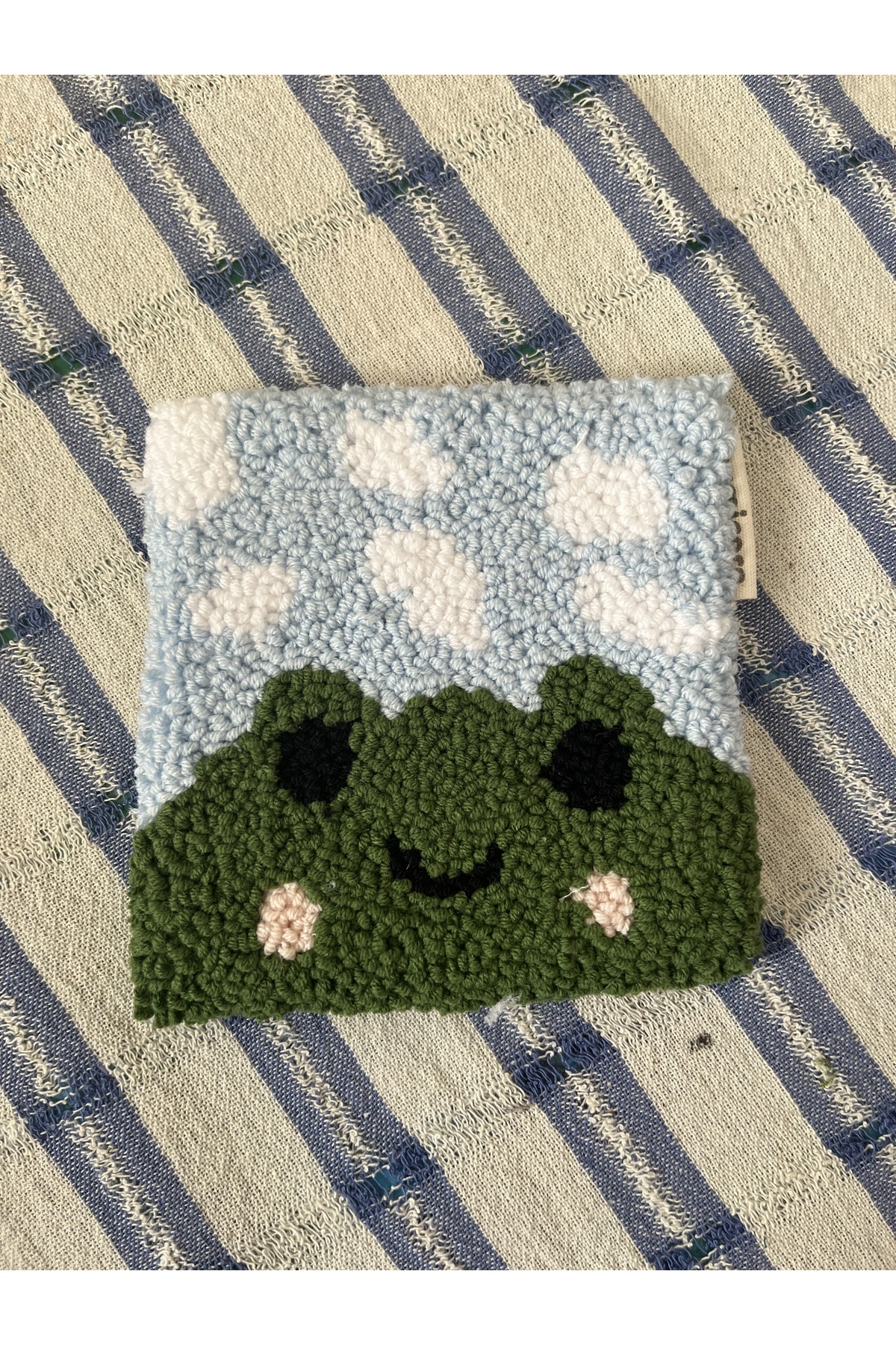 Sumicorn Design Sevimli Kurbağa Bulut Punch İşlemeli Bardak Takı ...