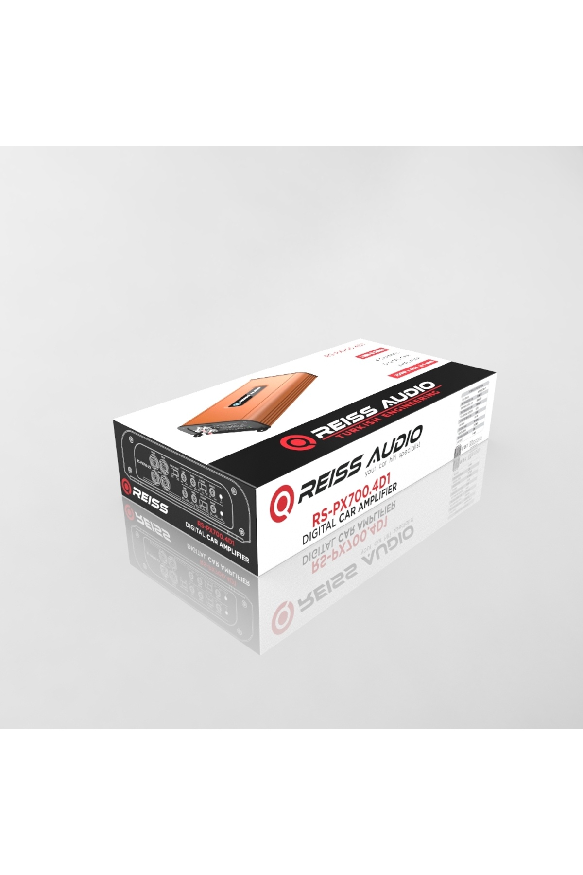 REISS AUDIO REISS AUDİO RS-PX700.4D1 DİJİTAL AMFİ 4 KANAL 1 OHM 4X700 ...