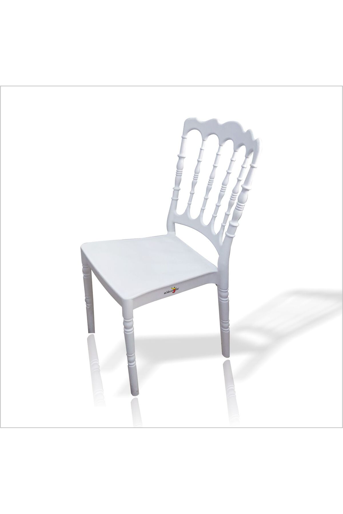 M3DECORİUM Klasik Kaburgalı Destekli Sırt Dayamalı Sağlam Kalın Sert ...