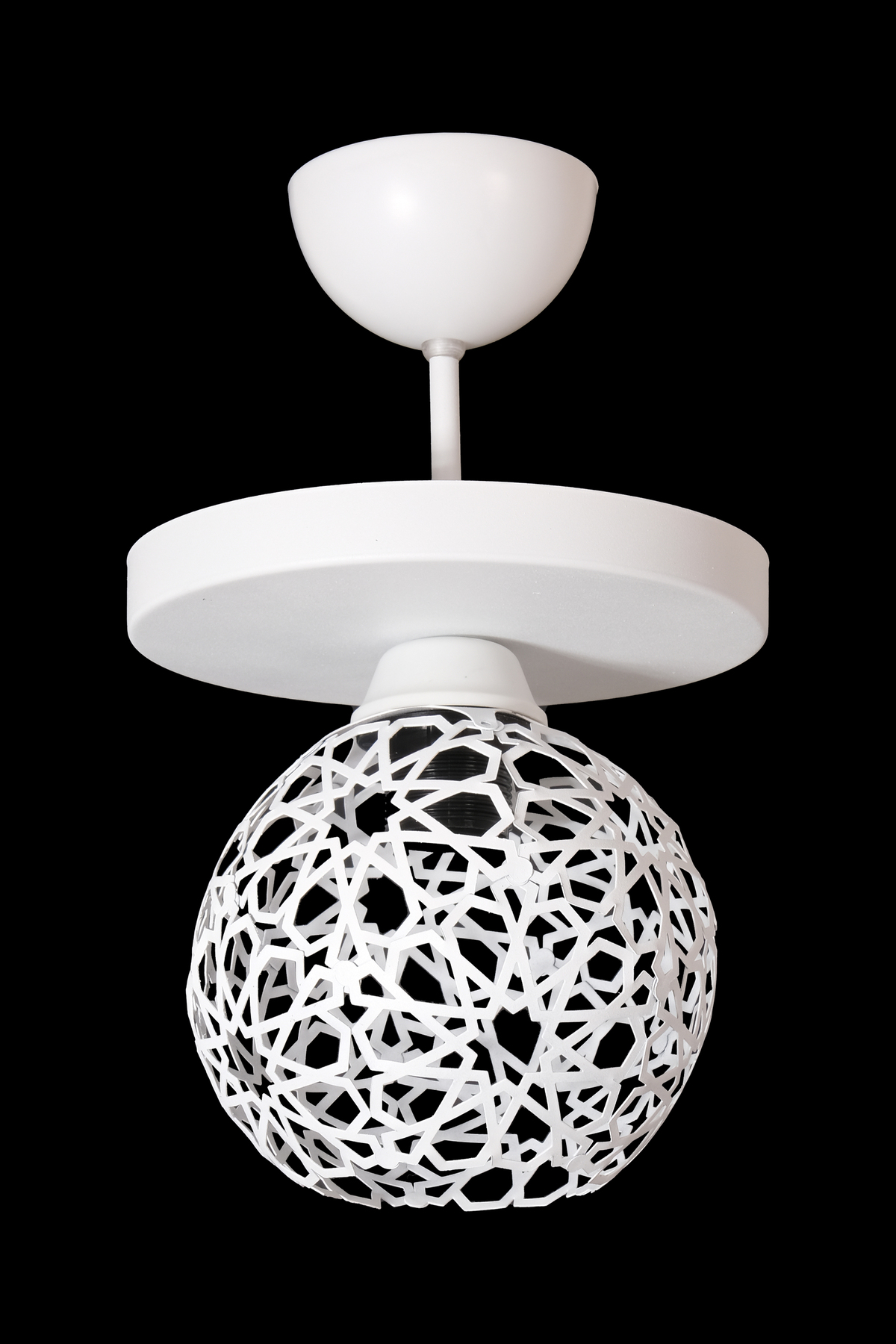 Fer Avize Selçuklu Lüks Tasarım Motifli Plafonyer Beyaz Renk Tavan ...