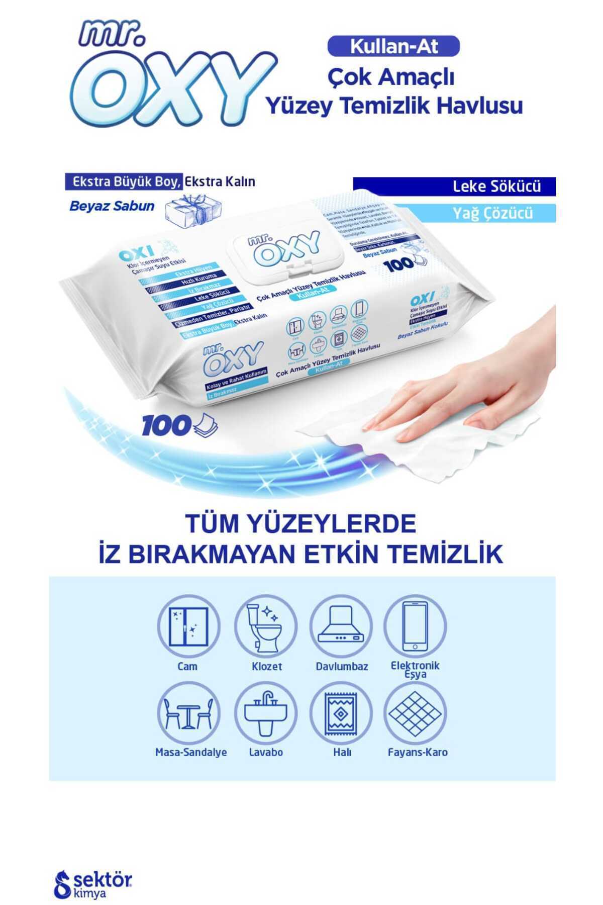 Oxy MR.OXY ÇOK AMAÇLI YÜZEY TEMİZLİK HAVLUSU Fiyatı, Yorumları - Trendyol