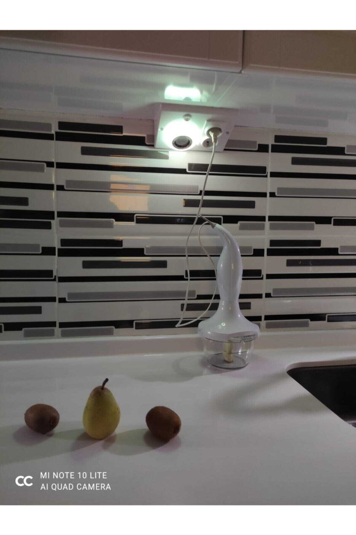 Venüss Mutfak Dolap Tezgah Altı Aydınlatma Ve Prizi (müzik Çalarlı ...