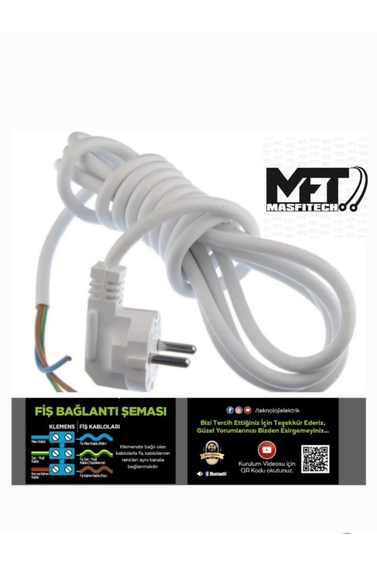 Venüss Mutfak Dolap Tezgah Altı Aydınlatma Ve Prizi (müzik Çalarlı ...