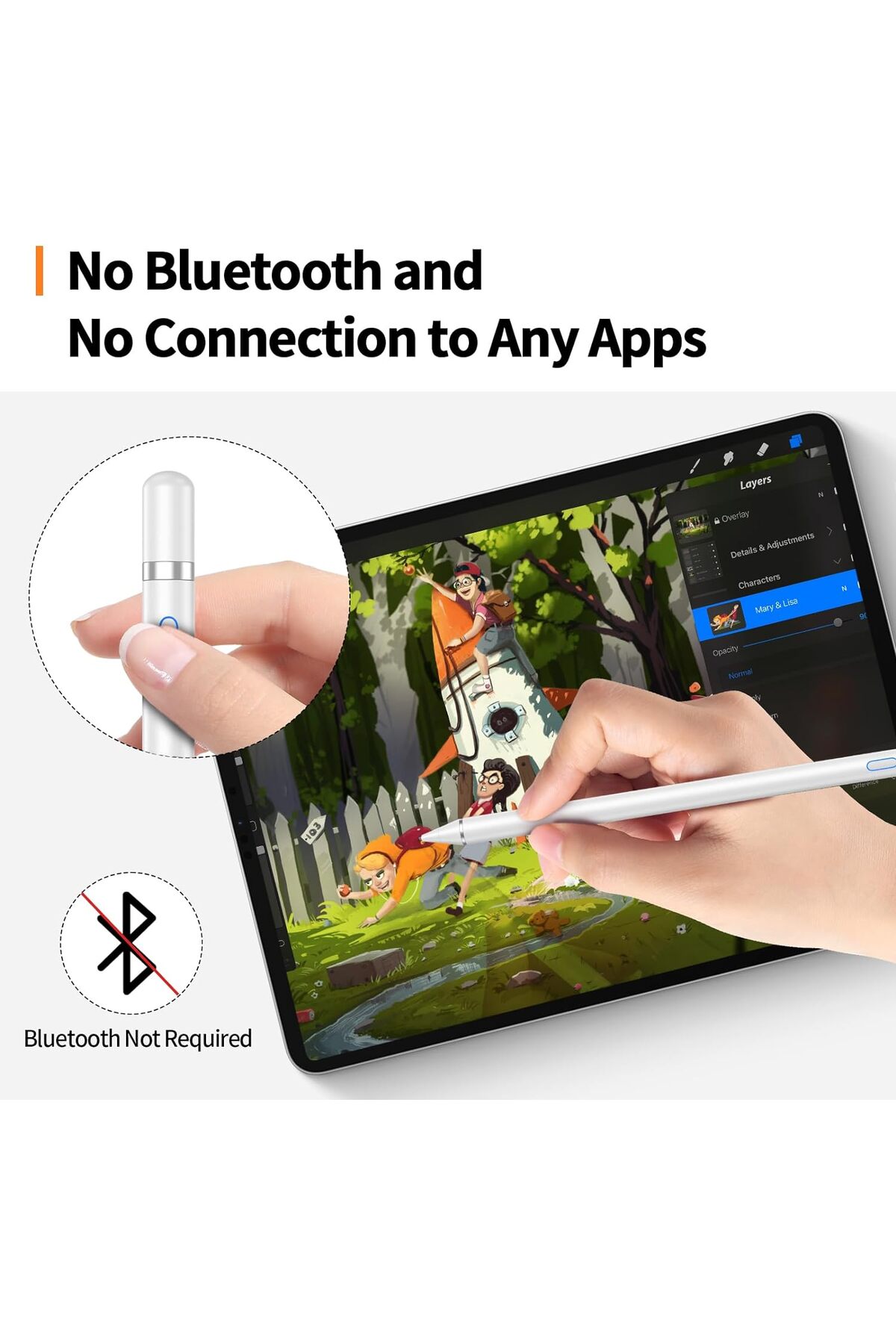 m.tk moveteck Xiaomi Redmi Pad Se 11 inç Uyumlu Android Tablet Kalemi ...