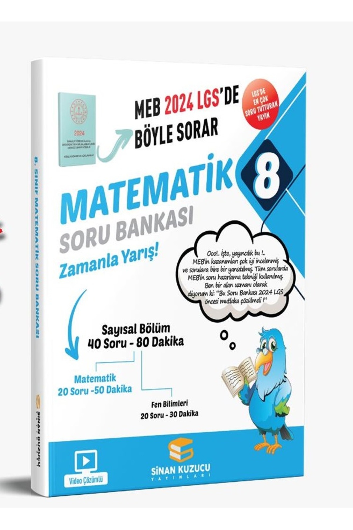 SİNAN KUZUCU YAYINLARI 2026 Lgs Matematik Soru Bankası - Fiyatı, Yorumları