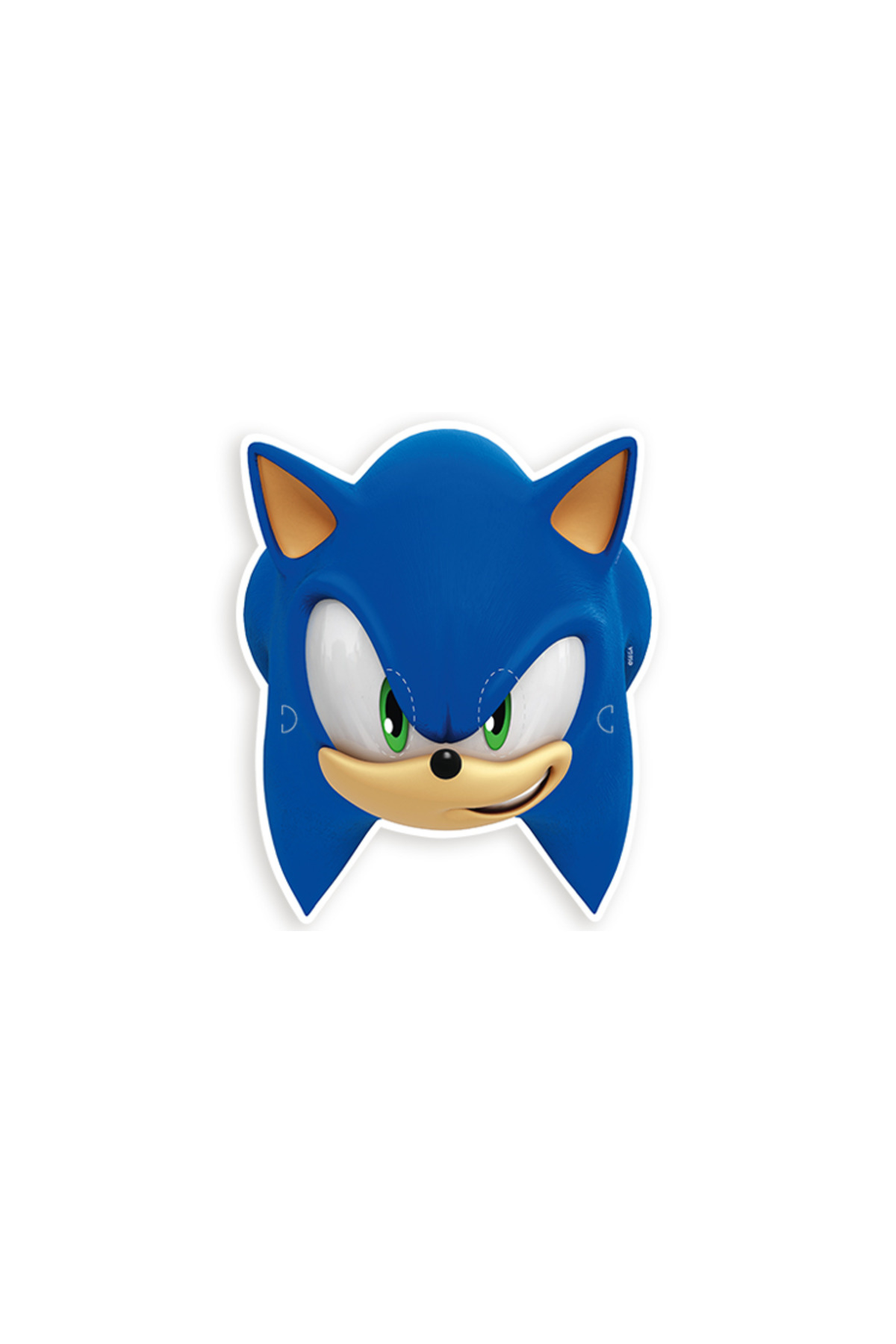 kidspartim Sonic Temalı Karton Maske 6 Adet - Fiyatı, Yorumları
