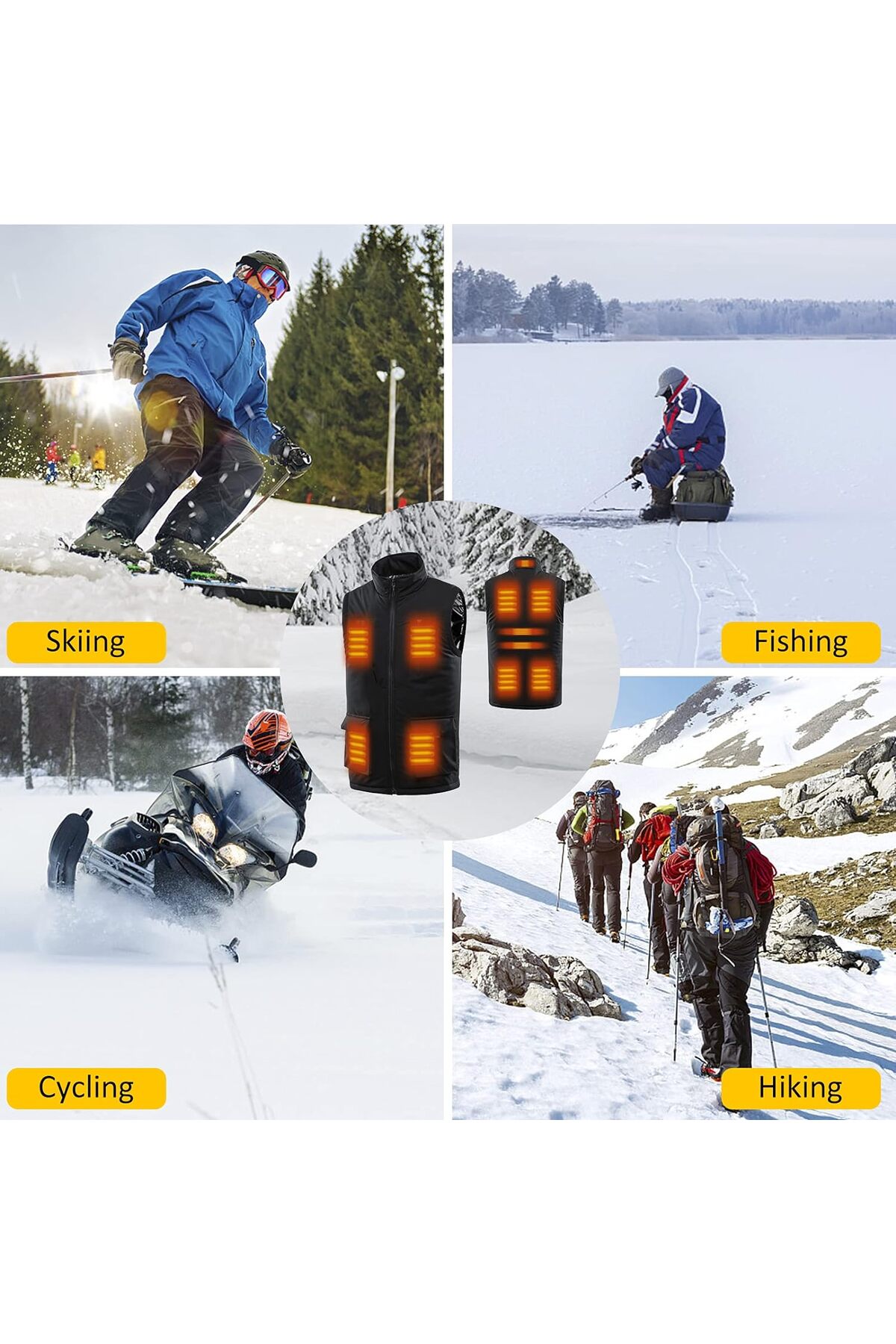 LUPPER Isıtmalı Yelek Yeni Ürün, Kadın, USB ISITMALI Fiyatı, Yorumları ...