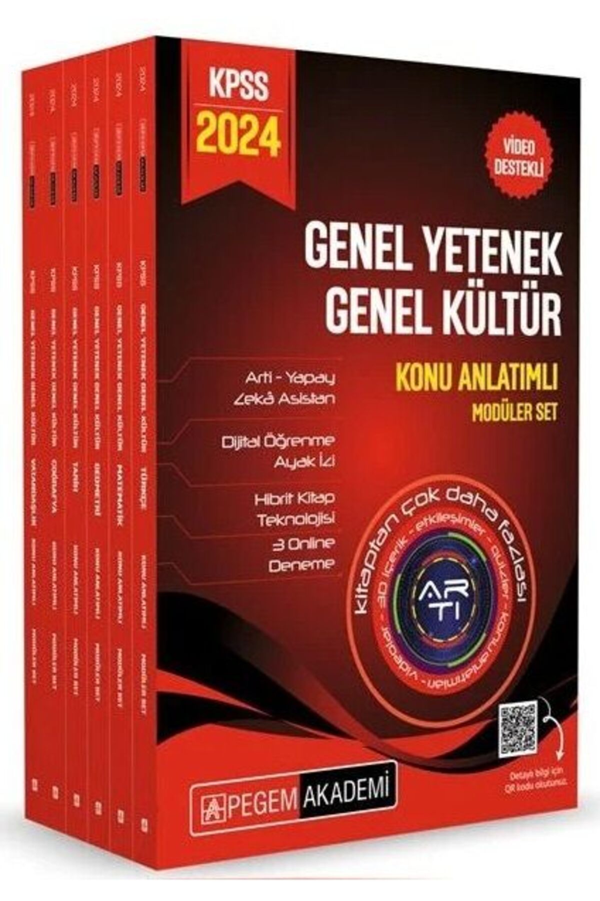 Pegem Akademi Yayıncılık Pegem 2024 Kpss Genel Yetenek Genel Kültür Konu Anlatımlı Modüler Set ...