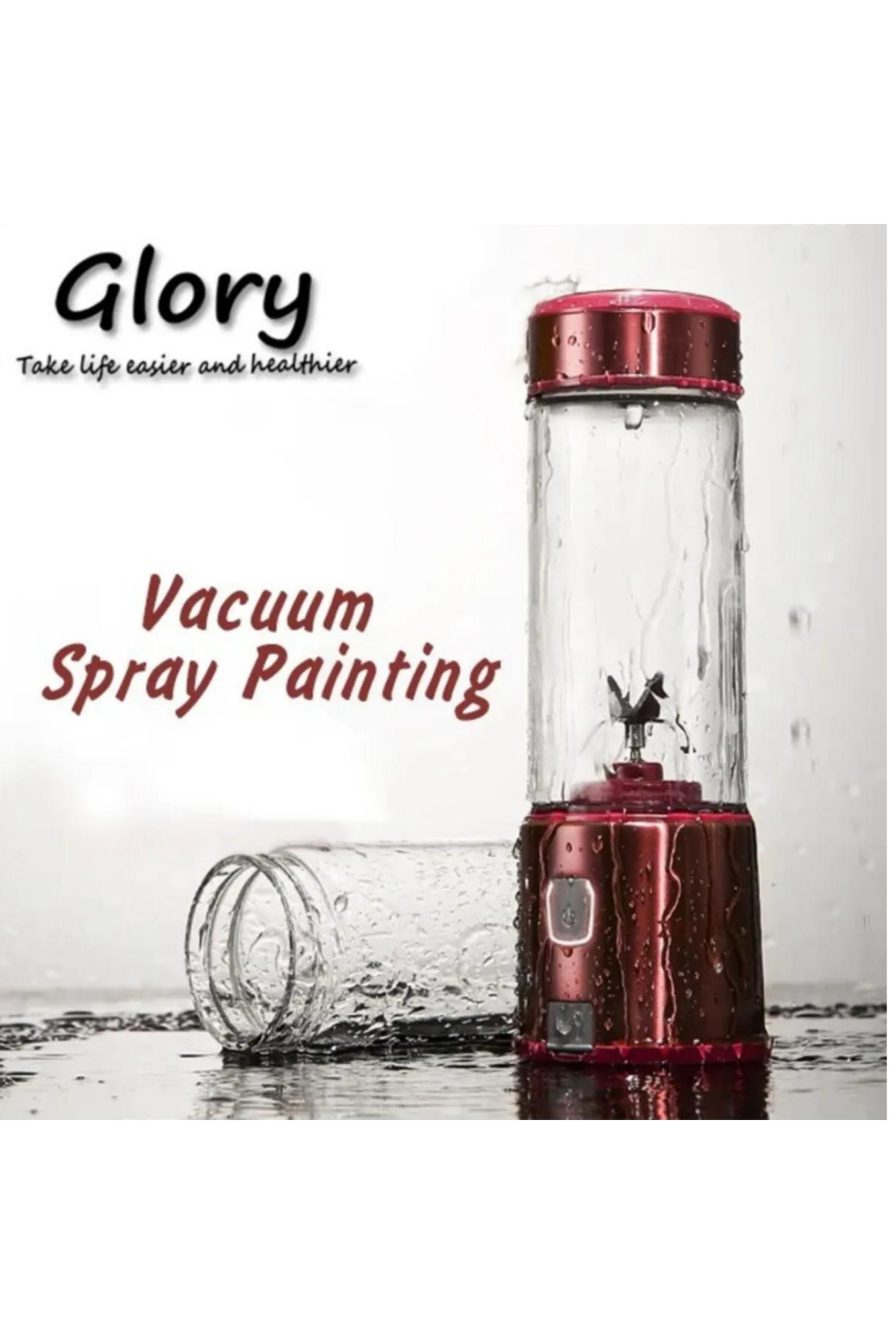 BOXZY 450 Ml Taşınabilir Metal Kişişel Blender Shake'n Smoothies ...