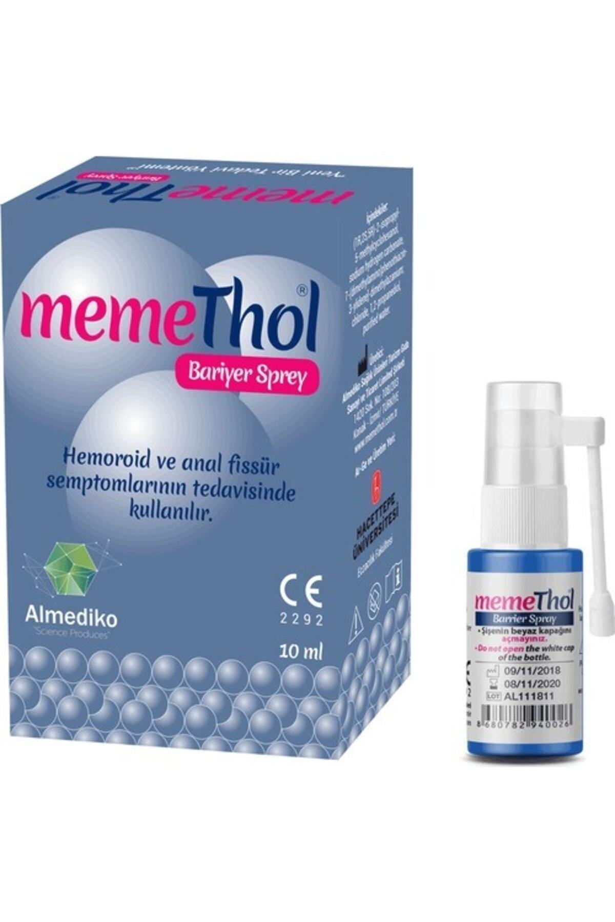 ALMEDİKO Memethol Bariyer Sprey 10 Ml - Fiyatı, Yorumları