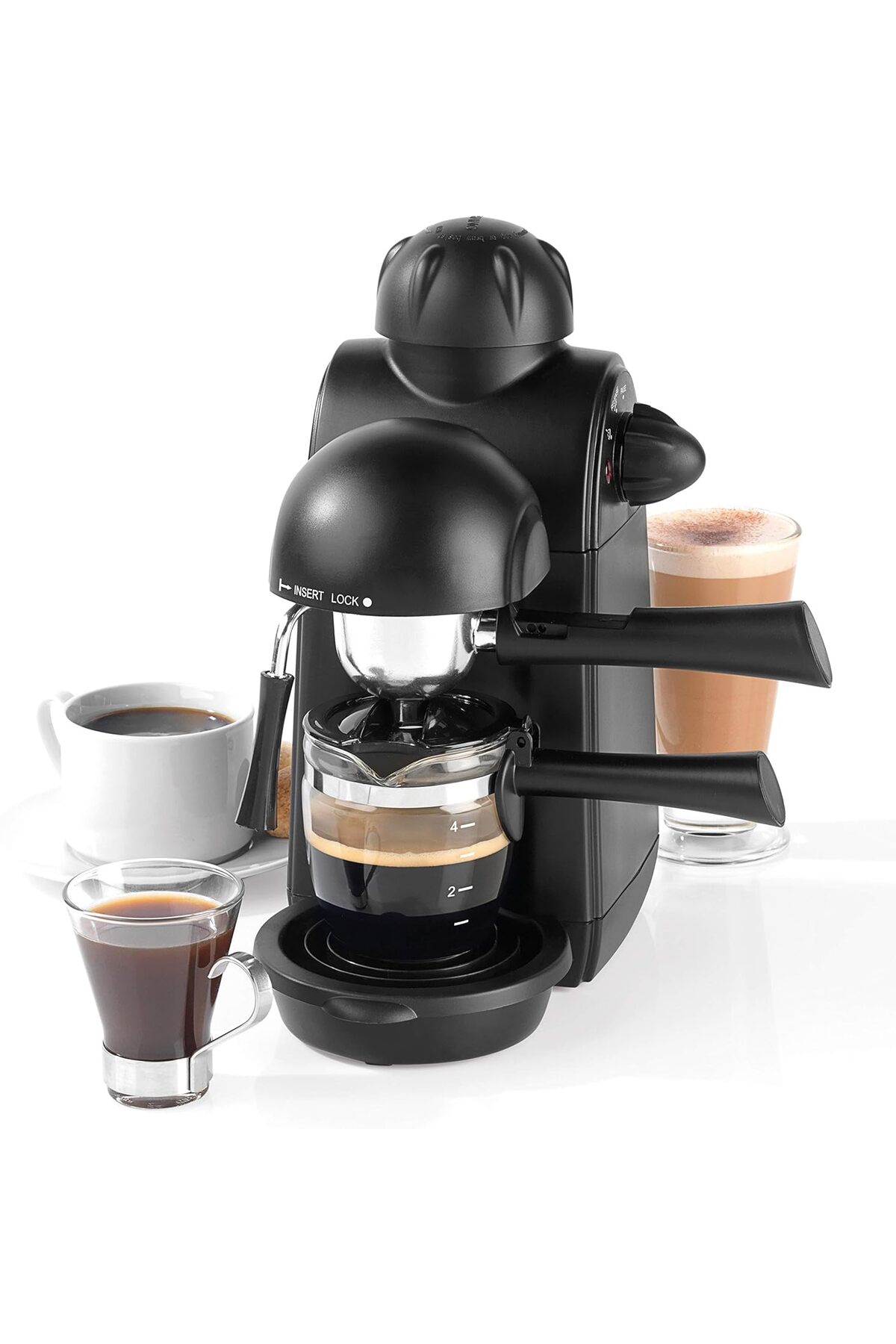SALTER Home Salter EK3131 Espressimo Espresso Makinesi – 4 Çekim Süt ...