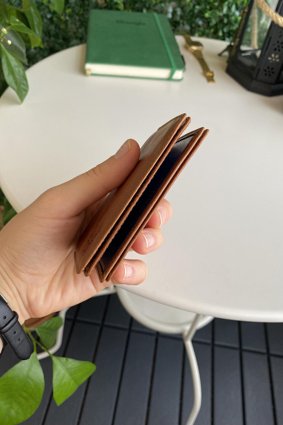 Modica Orsa – Hakiki Deri Minimalist Kartlık Taba Slim Cüzdan ...