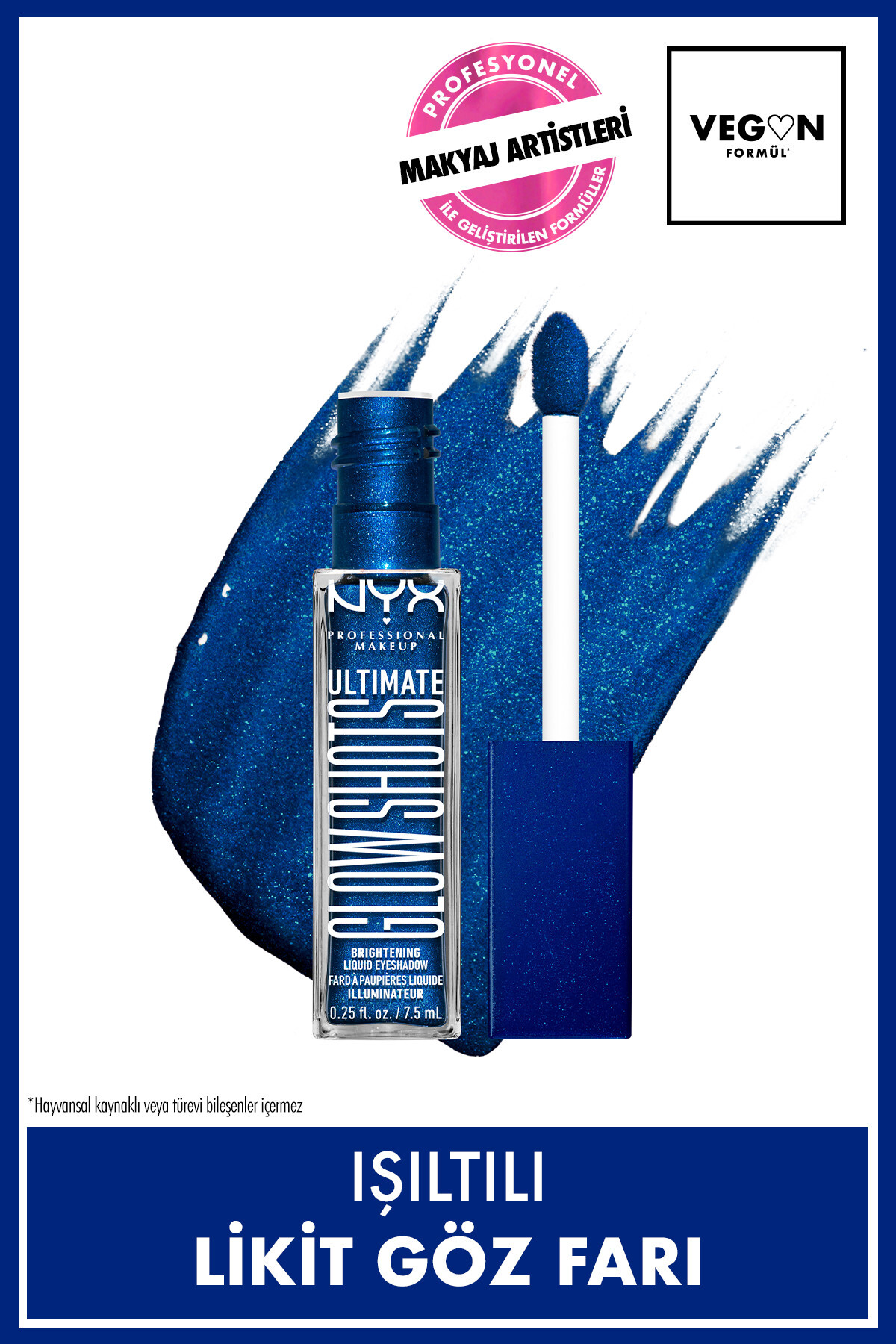 NYX Professional Makeup Ultimate Glow Shots Işıltılı Likit Göz Farı ...