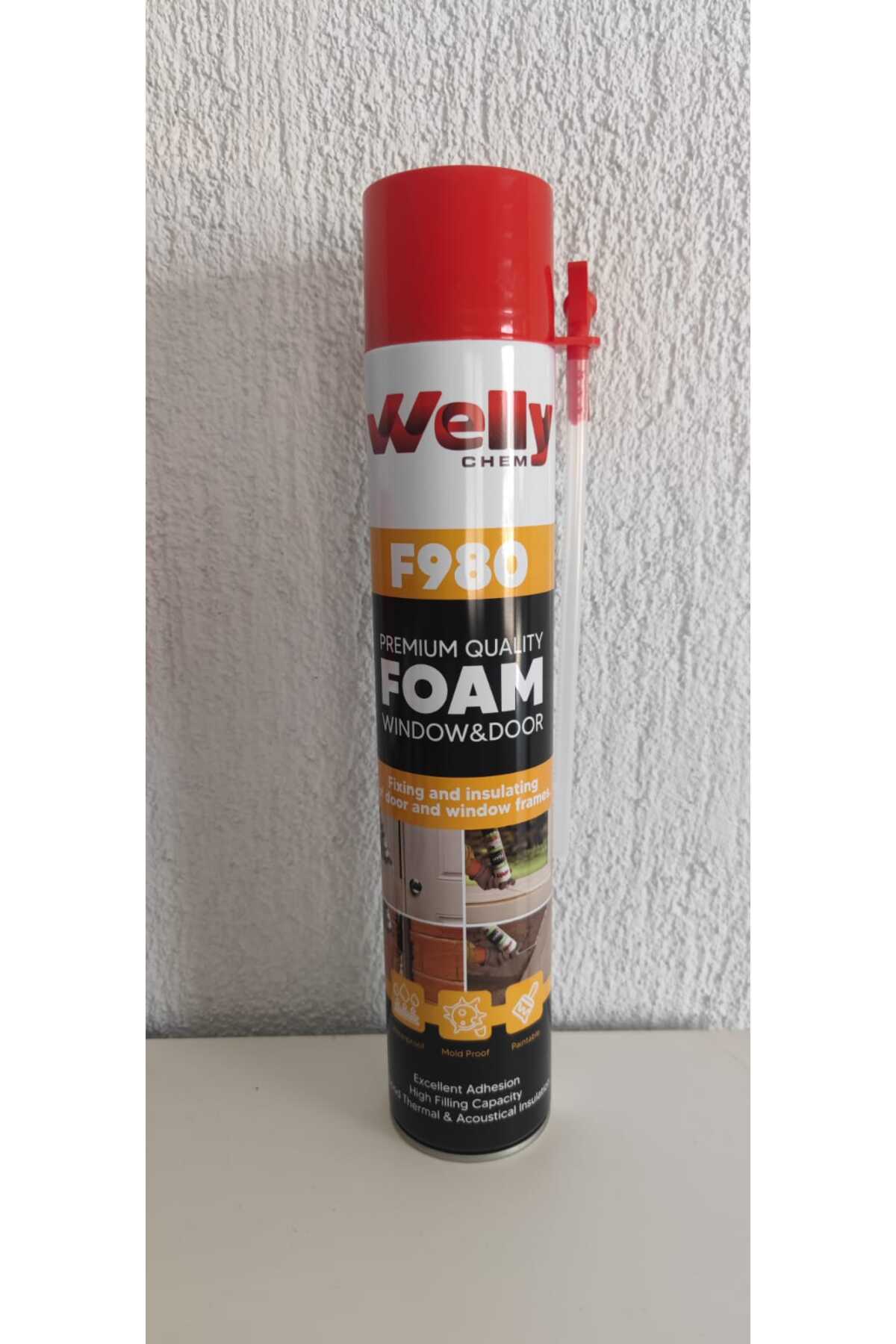WELLY CHEM F980 PREMİUM MANUEL POLİÜRETAN DOLGU KÖPÜĞÜ 750ML/845GR Fiyatı, Yorumları - Trendyol