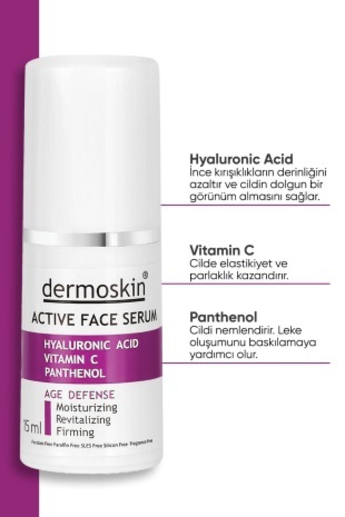 Dermoskin Cilde Elastikiyet Kazandıran Kırışıklık Karşıtı Serum 15 ml ...