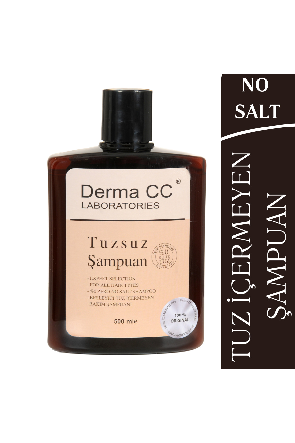 Derma CC LABORATORIES NO SALT SHAMPOO -%0 TUZ - TUZSUZ ŞAMPUAN 500 ML ...