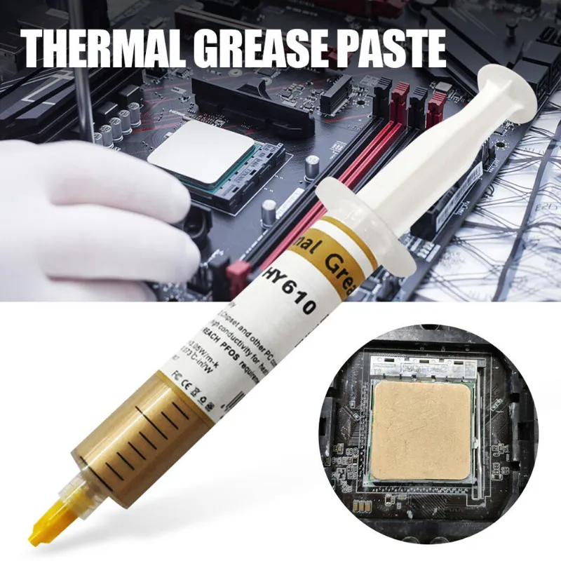 Derwell 30 gr Altın Alaşımlı Heatsink Termal Macun Yüksek Perforsmanlı ...
