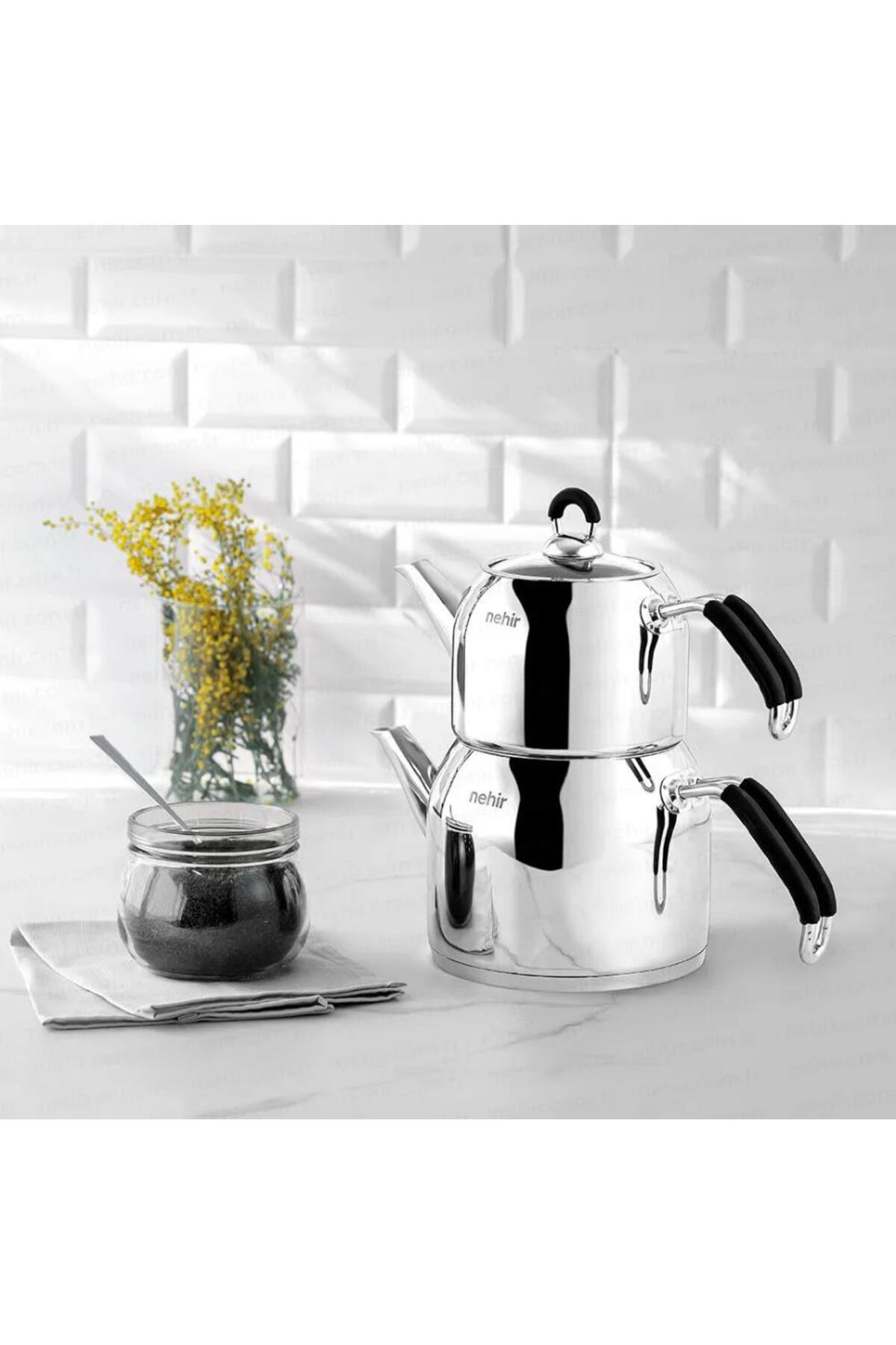 Nehir Maxi Modern Çelik Çaydanlık Takımı Fiyatı, Yorumları - Trendyol