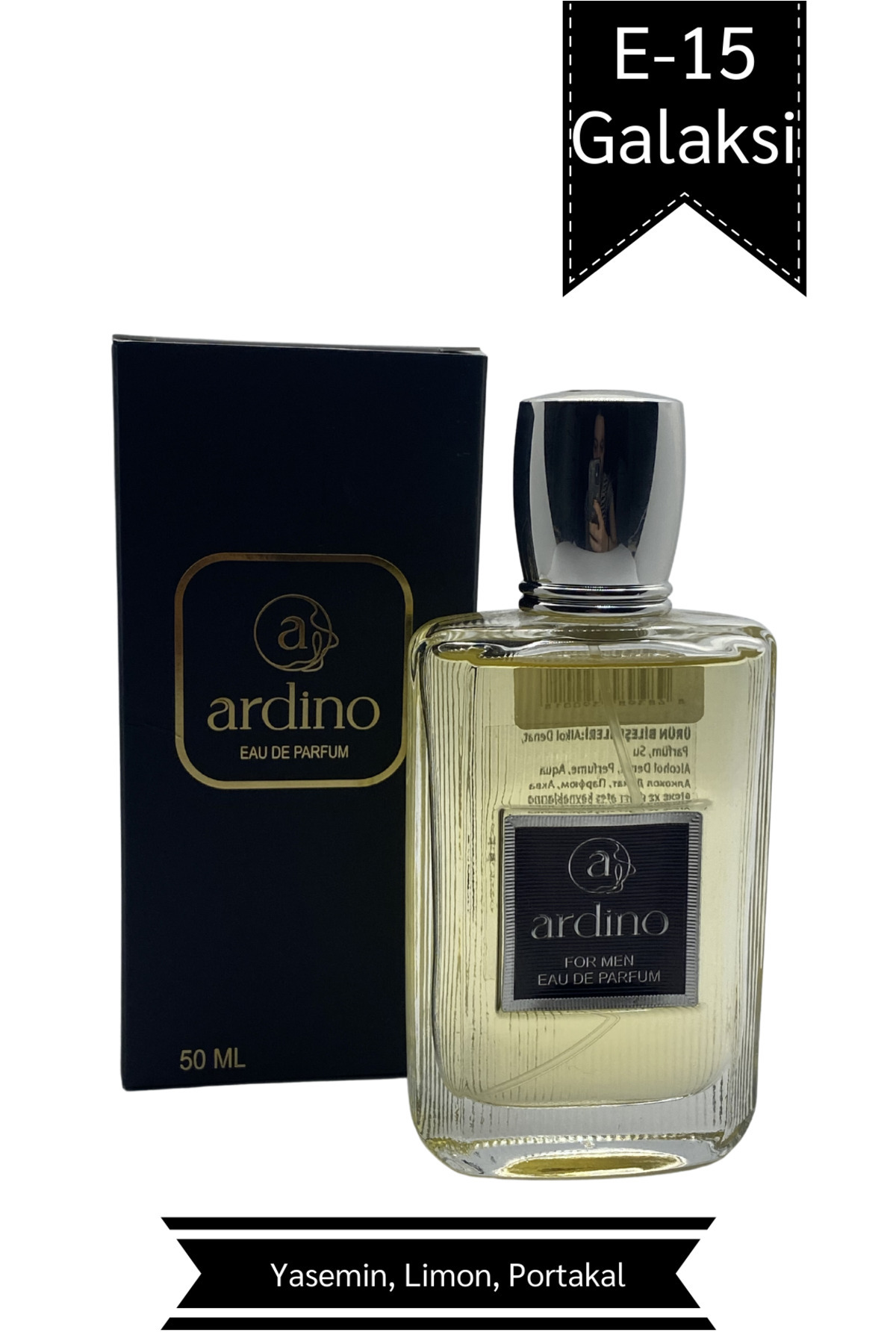 ARDİNO Ardino Erkek Parfümü EDP E-15 Galaksi 50 ml - Fiyatı, Yorumları