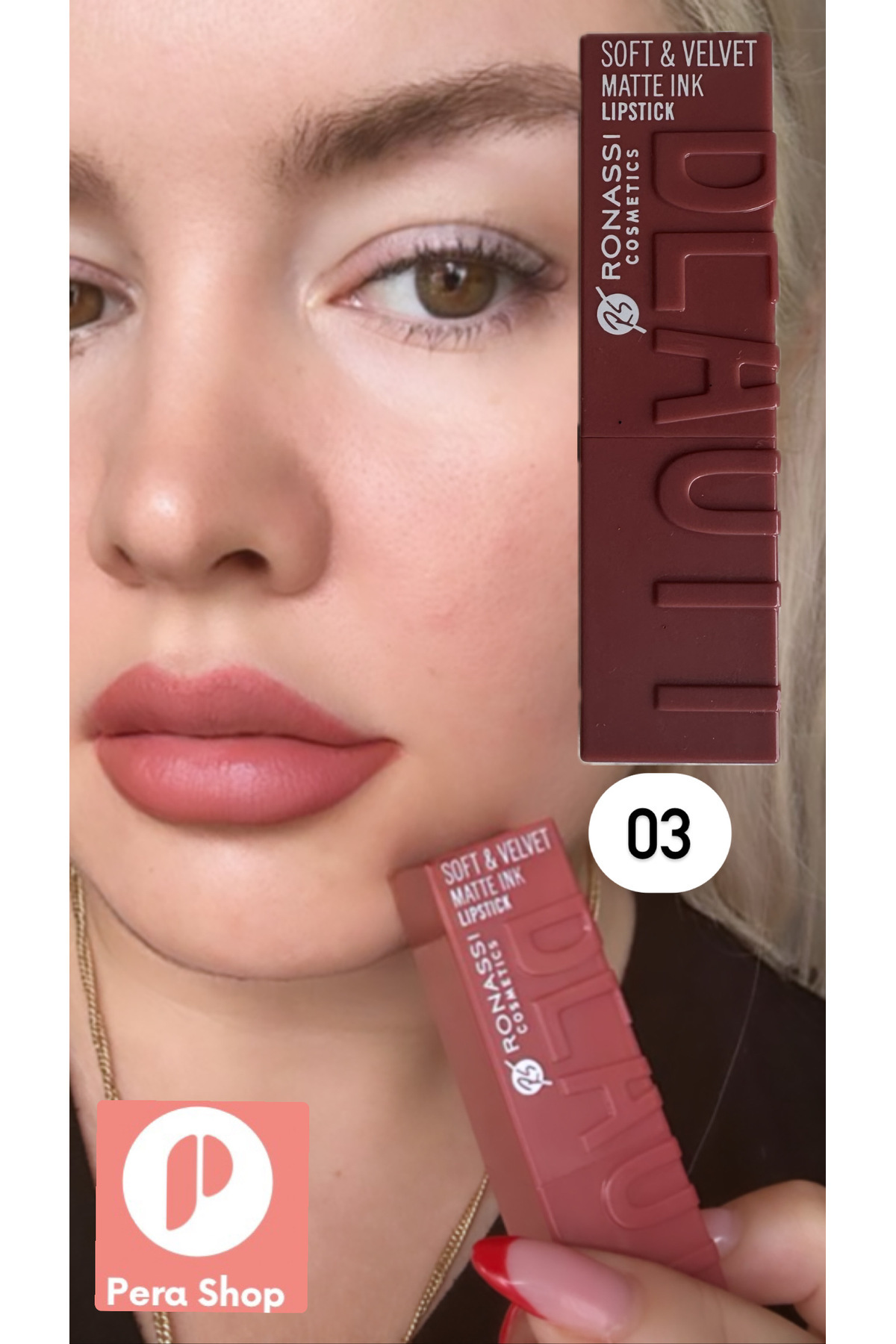 RS Ronassi Cosmetics BEAUTY SOFT&VELVET MATTE INK LIPSTICK RUJ Fiyatı ...