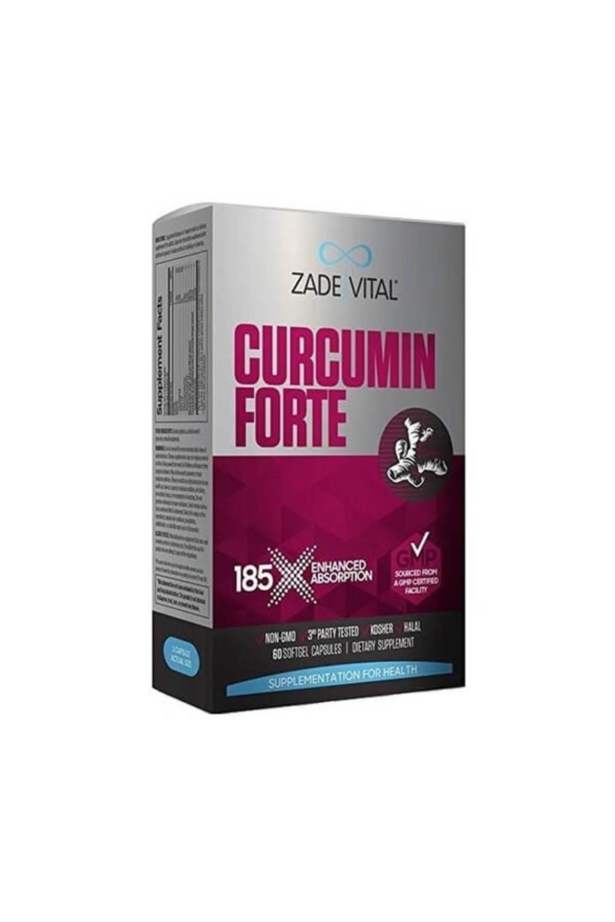 Zade Vital Curcumin Forte - Sıvı Zerdeçal 1000 mg 40 Kapsül Fiyatı ...