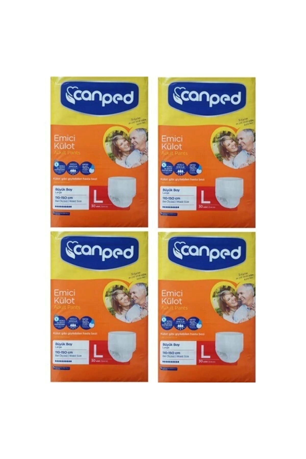 Canped Hasta Bezi Emici Külot L Beden Large 30 x 4 Fiyatı, Yorumları ...