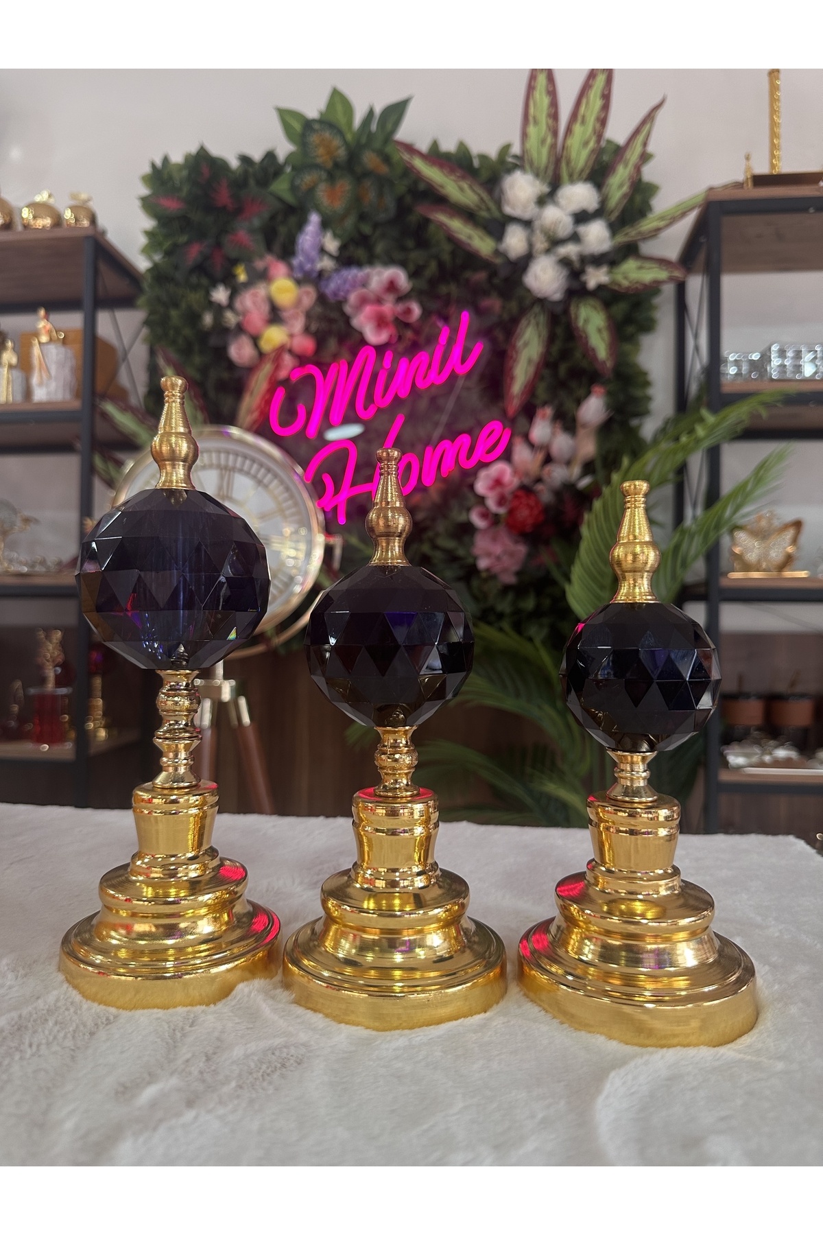 MİNİL HOME 3Lü ORTA KRİSTAL BİBLO Fiyatı, Yorumları - Trendyol