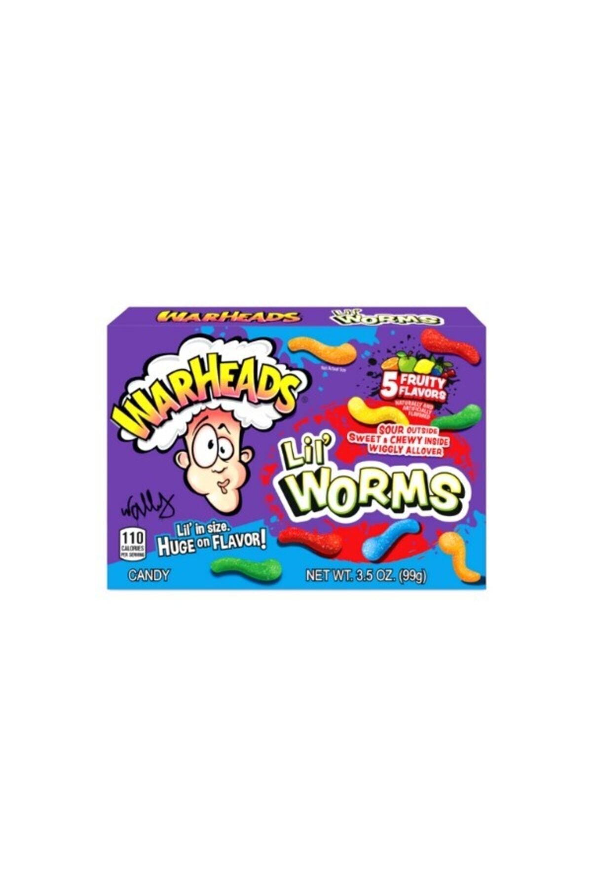 WarHeads Lil Worms Candy 5 Fruity Flavors 99 G - Fiyatı, Yorumları