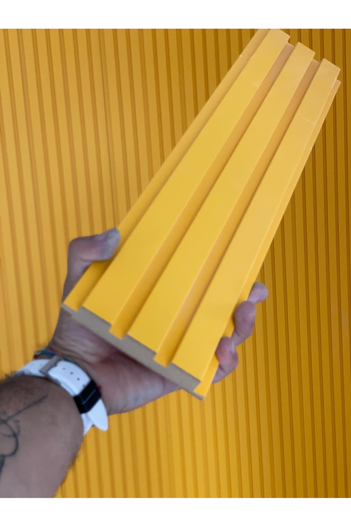 AGT Akyürek Lb 3771 Model Soft Sarı Renk Dekor Profil Duvar Kaplama ...