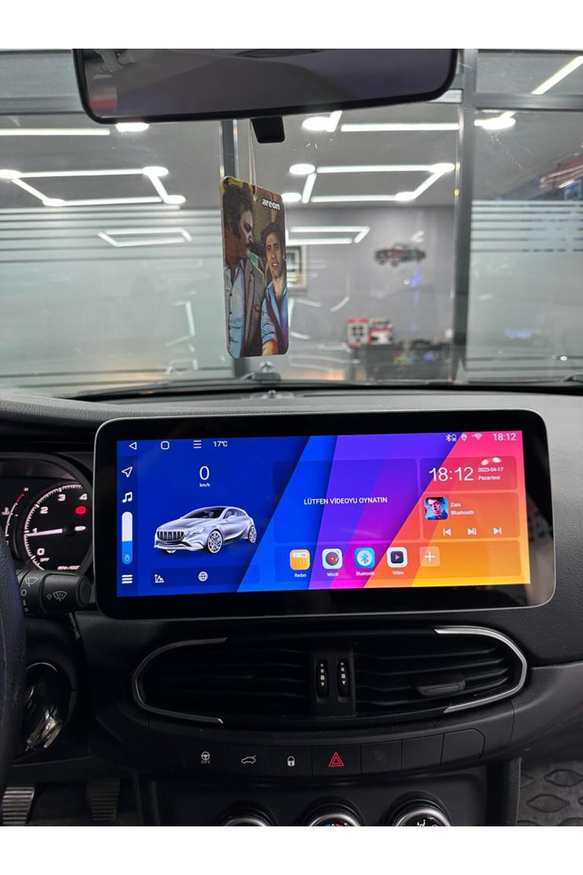 CELALİ TUNİNG Fiat Egea Android 12 Uyumlu Carplay Mercedes Model Navigasyon Multimedya - 2GB Ram ...